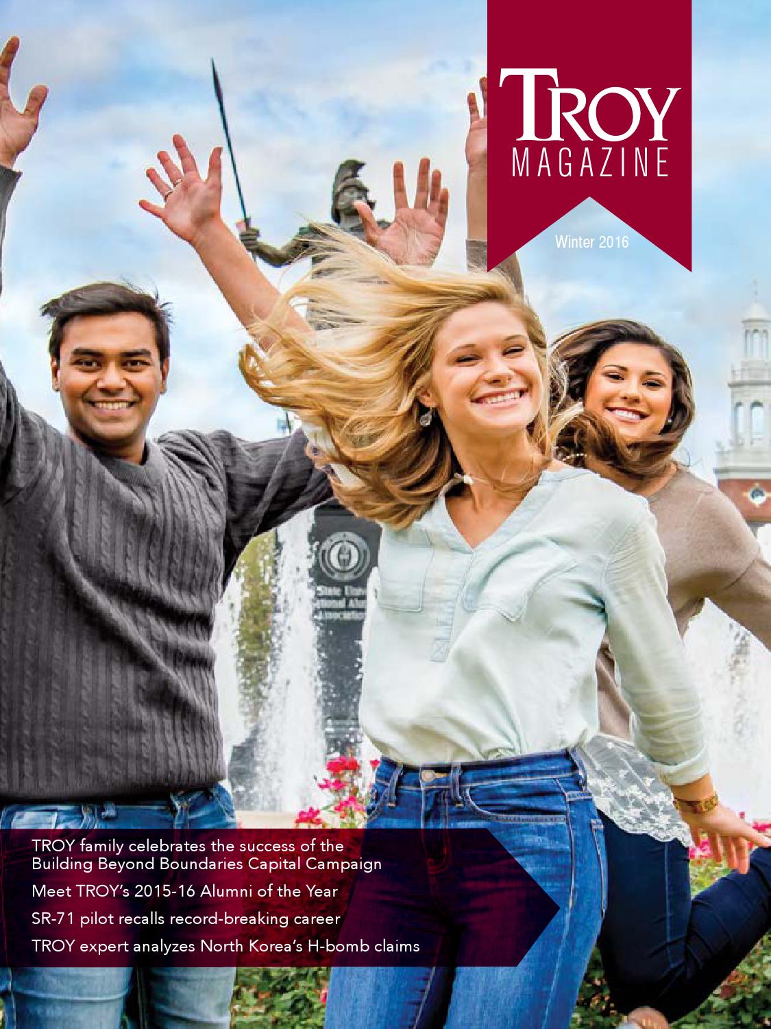 TROY Magazine - Winter 2016 by Troy University - Issuu
