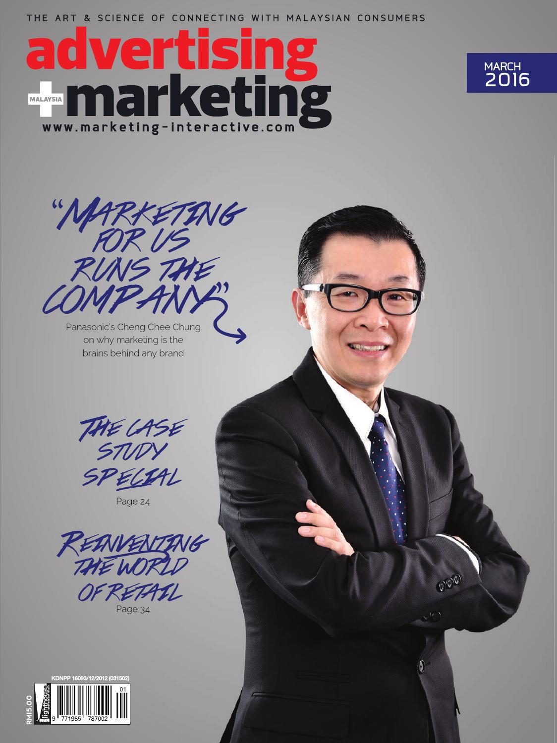 Advertising + Marketing MY - Mar 2016 by Marketing Magazine Group - Issuu