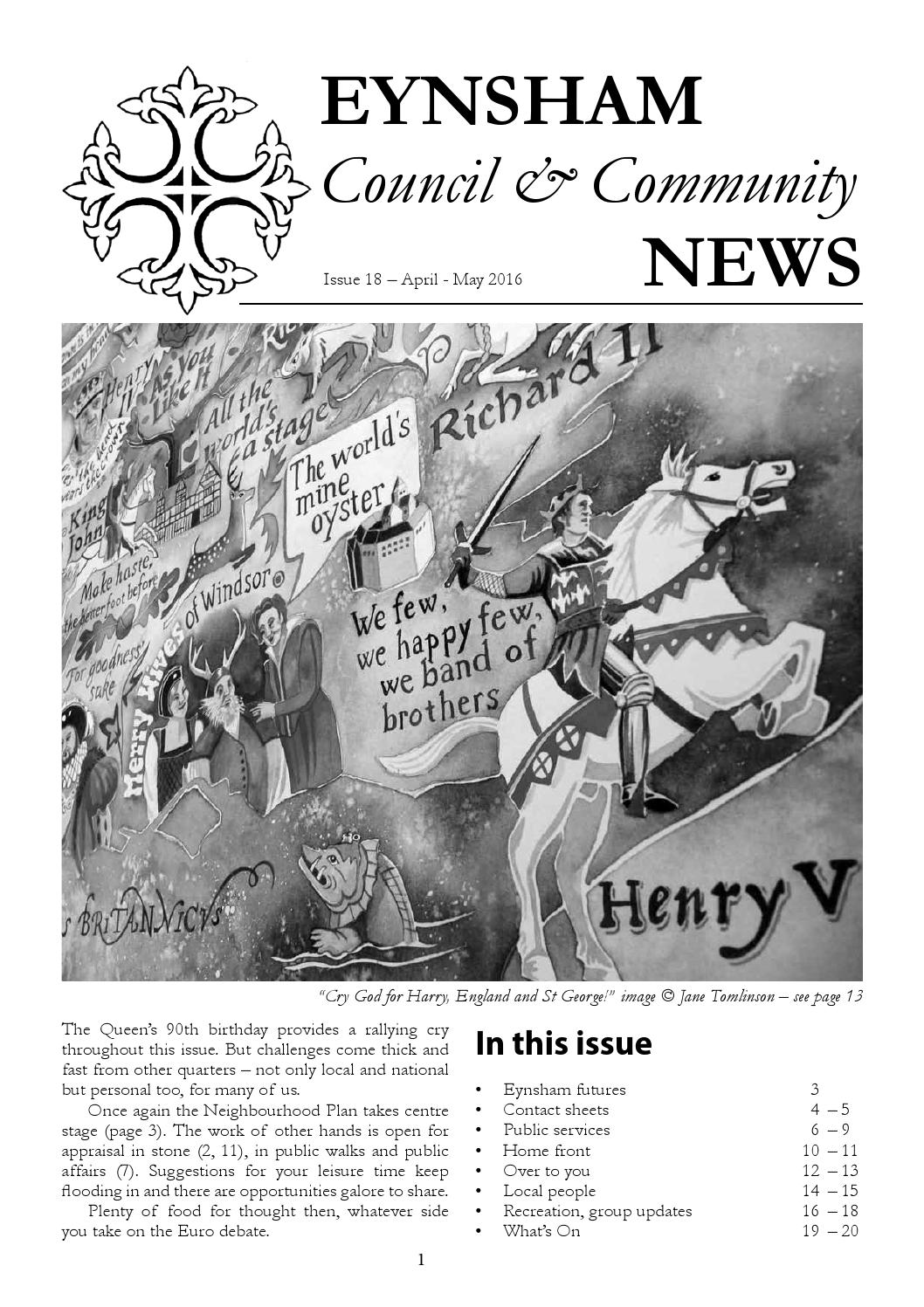 Eynshamnewsissue18 by Eynsham News - Issuu