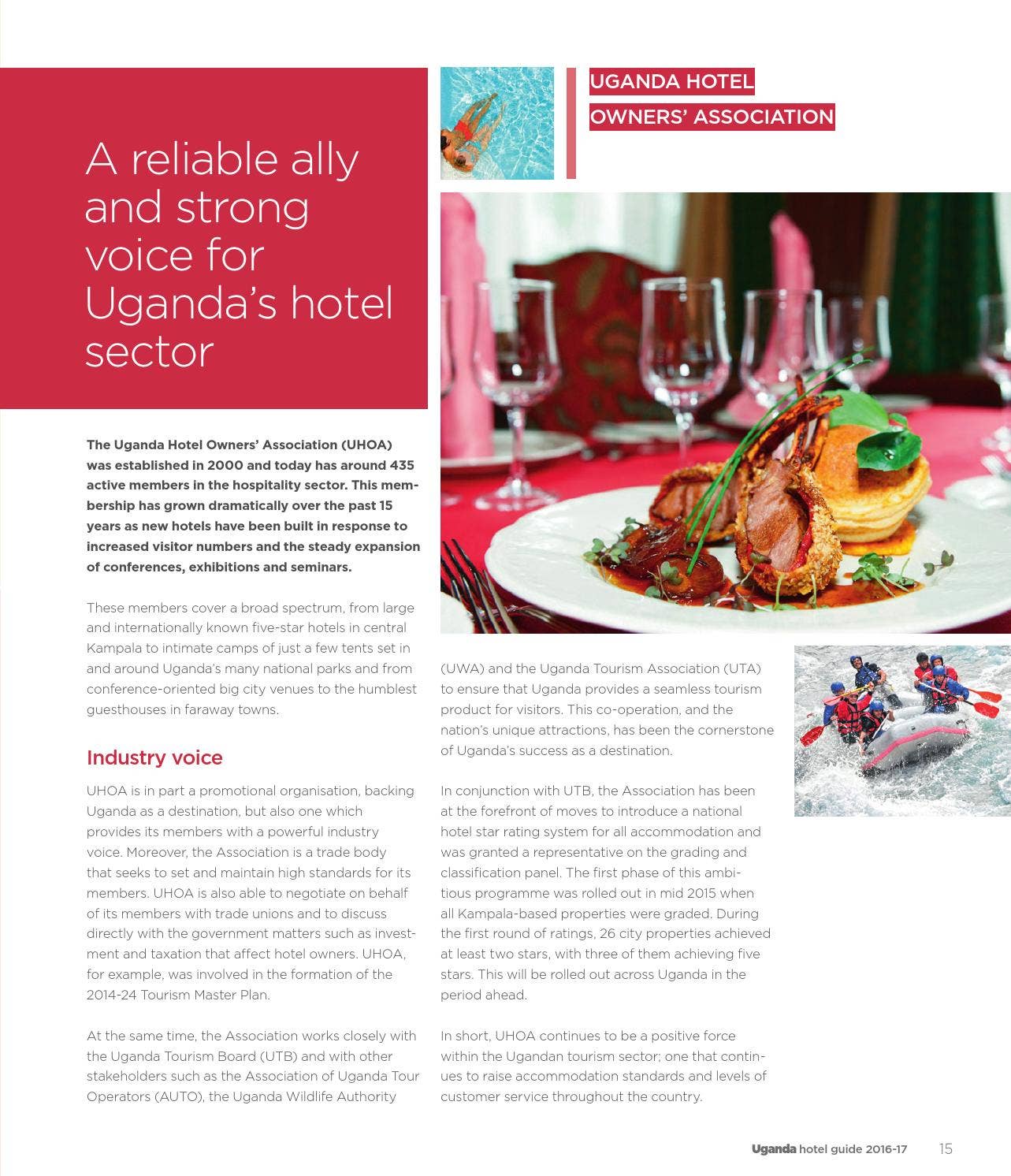 Uganda Hotel Guide 2016-17 - Hotels, Camps and Lodges by Land & Marine ...