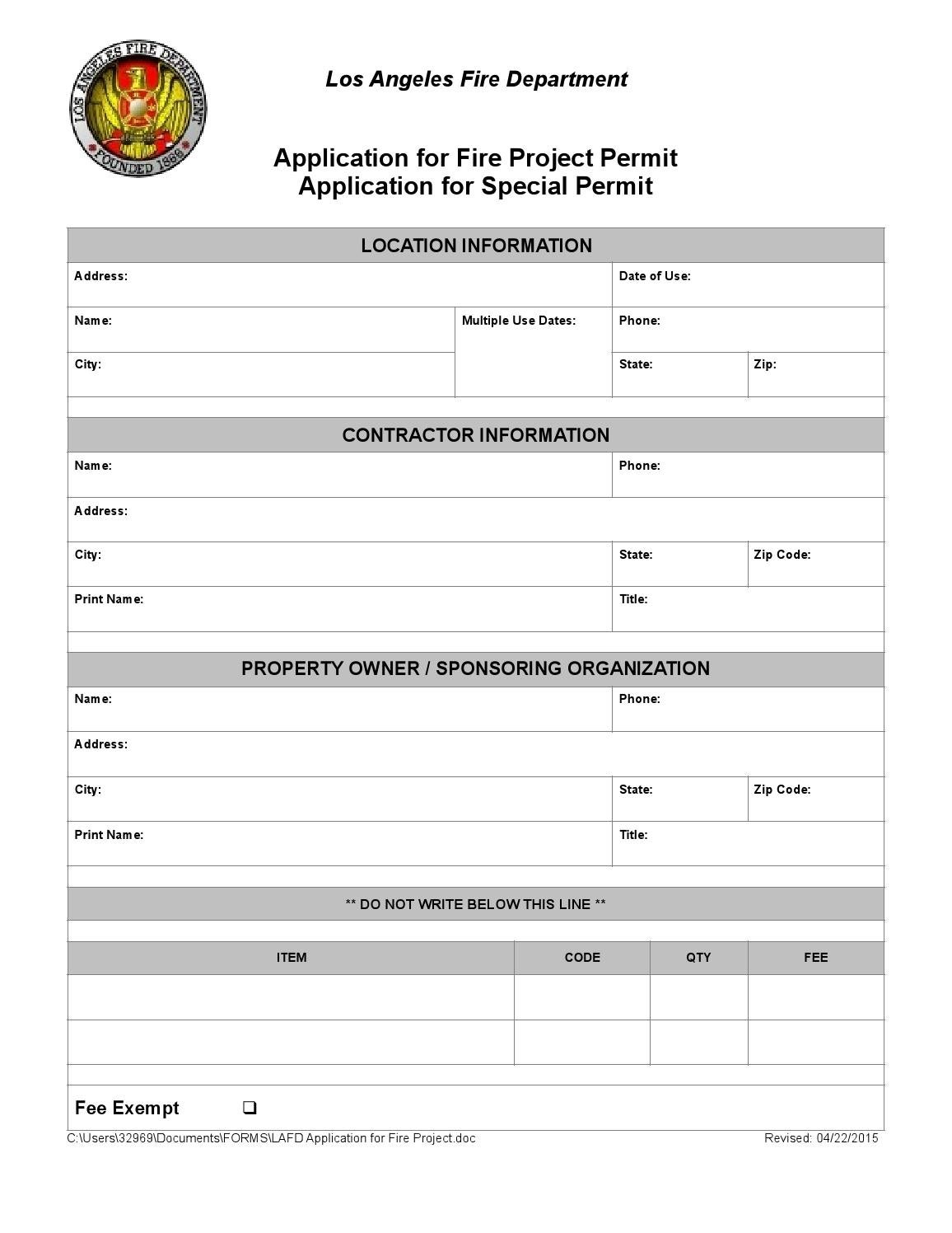 LAFD Application for Fire Project by Los Angeles Fire Department - Issuu