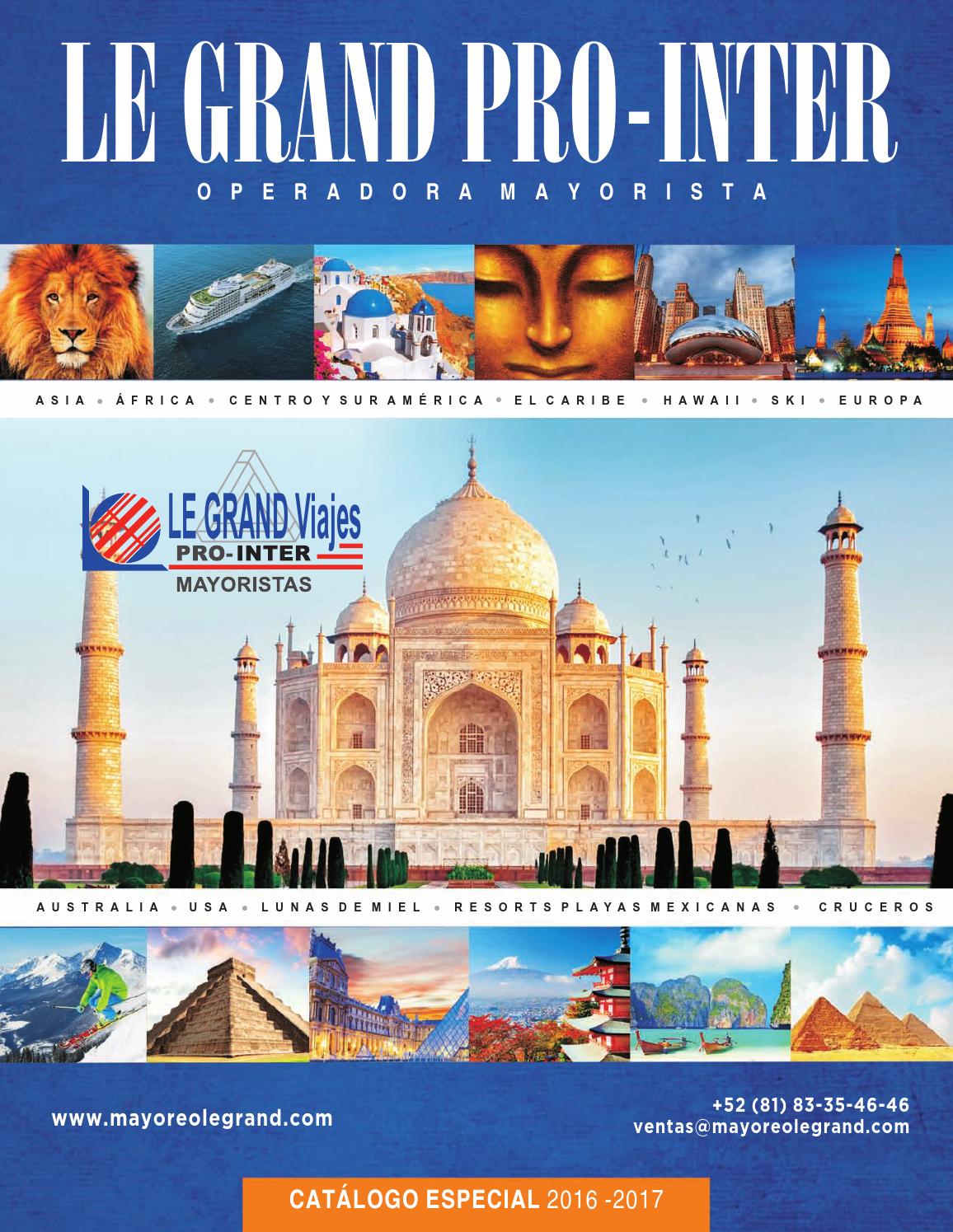 LE GRAND PRO-INTER MAYORISTAS CATÁLOGO 2016 – 2017 by PUBLIRAMA, S.A ...