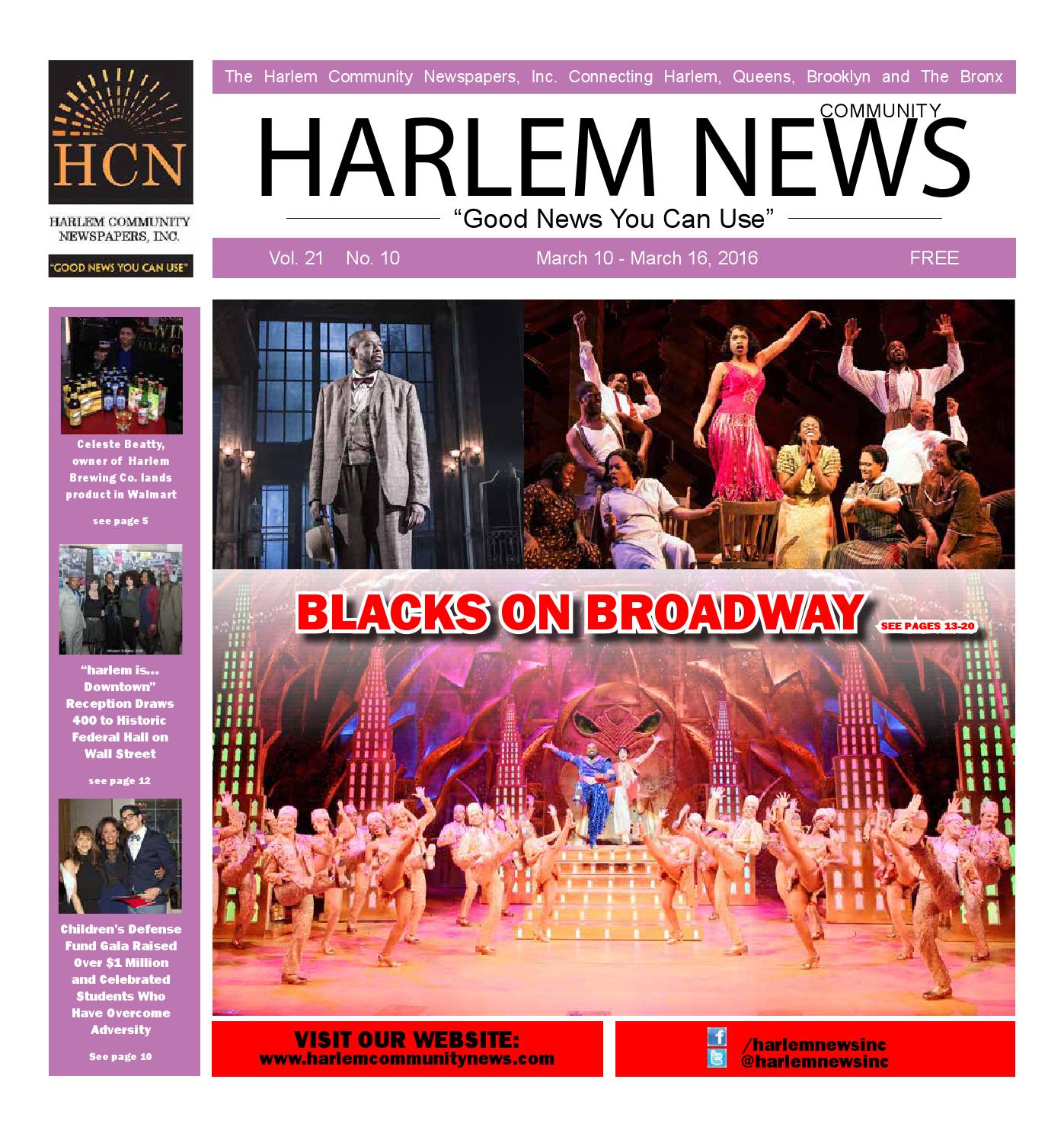 HARLEM COMMUNITY NEWSPAPERS | March 10, 2016 by Mike Kurov - Issuu
