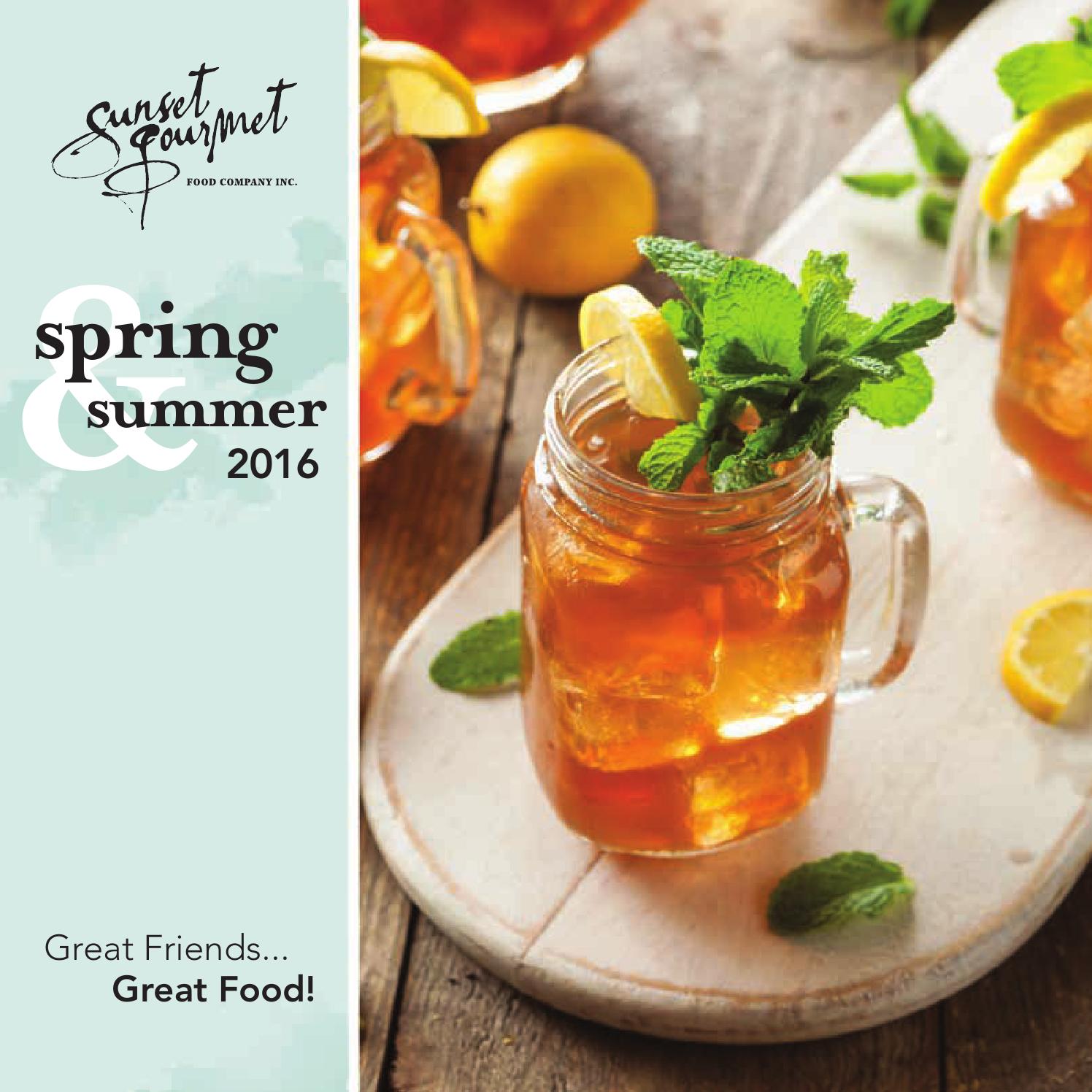 Sunset Gourmet Spring Summer 2016 Catalog by Sunset Gourmet Food ...