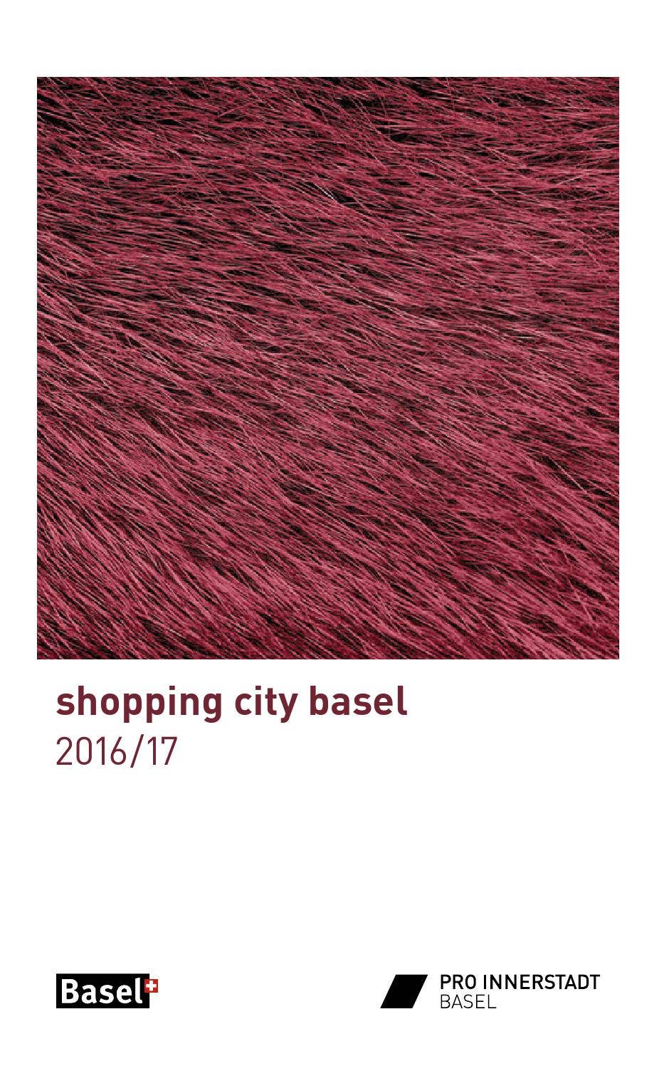 shopping city basel Guide '16 by StadtKonzeptBasel - Issuu