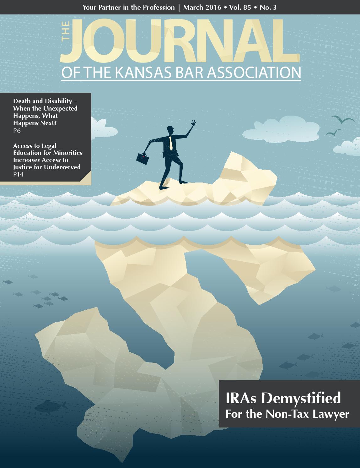 March 2016 Journal by Kansas Bar Association - Issuu