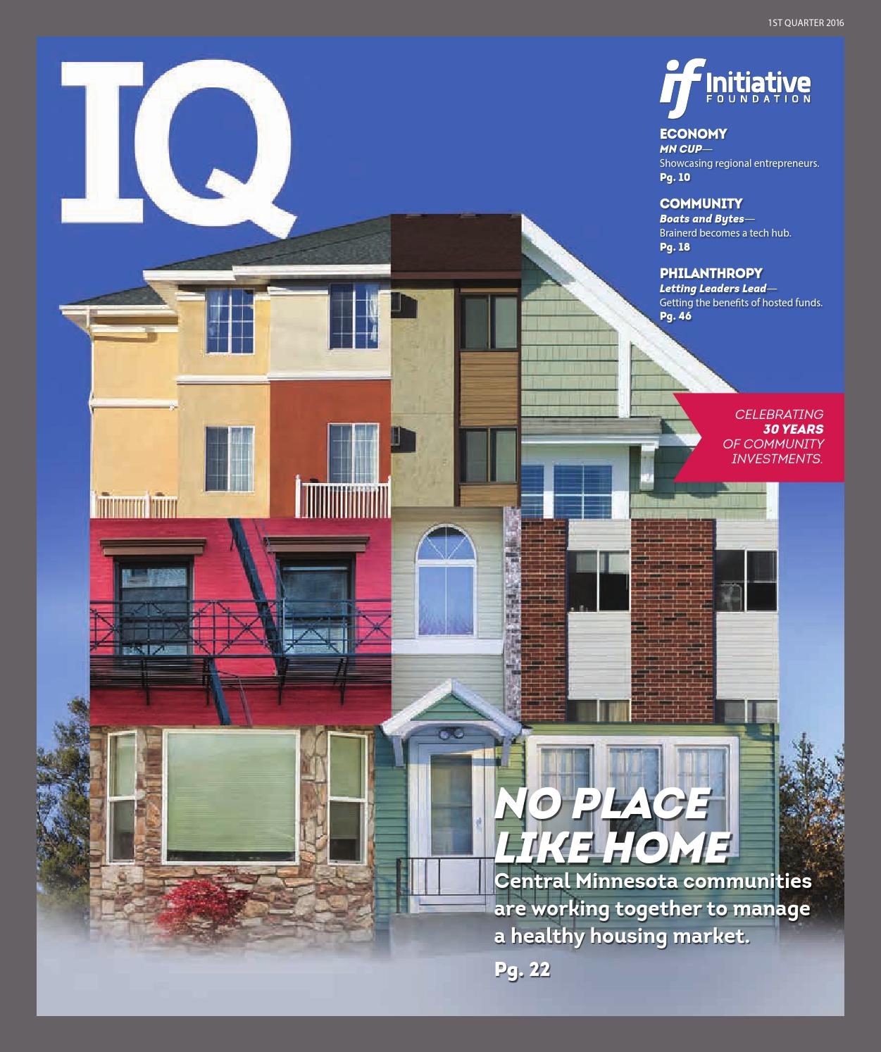 IQ Magazine- Q1 2016 by Initiative Foundation - Issuu