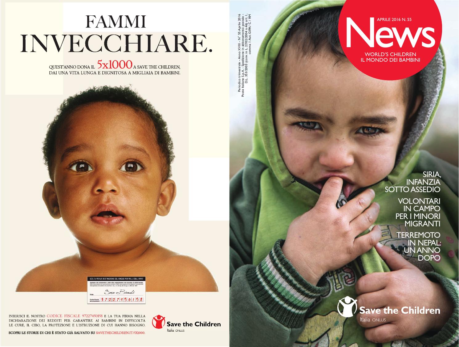Newsletter Save the Children by Save the Children Italia - Issuu