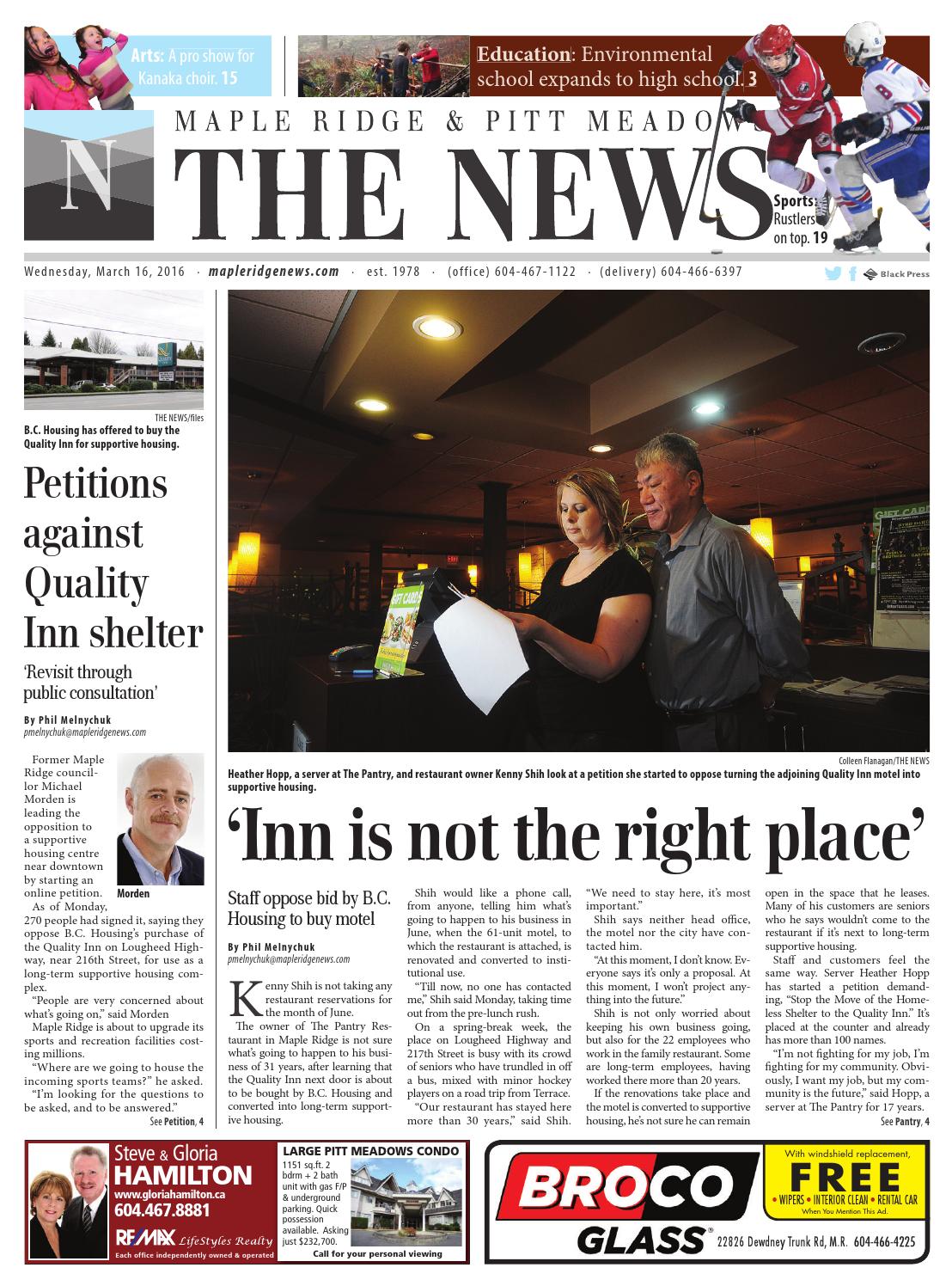 Maple Ridge News, March 16, 2016 by Black Press Media Group - Issuu