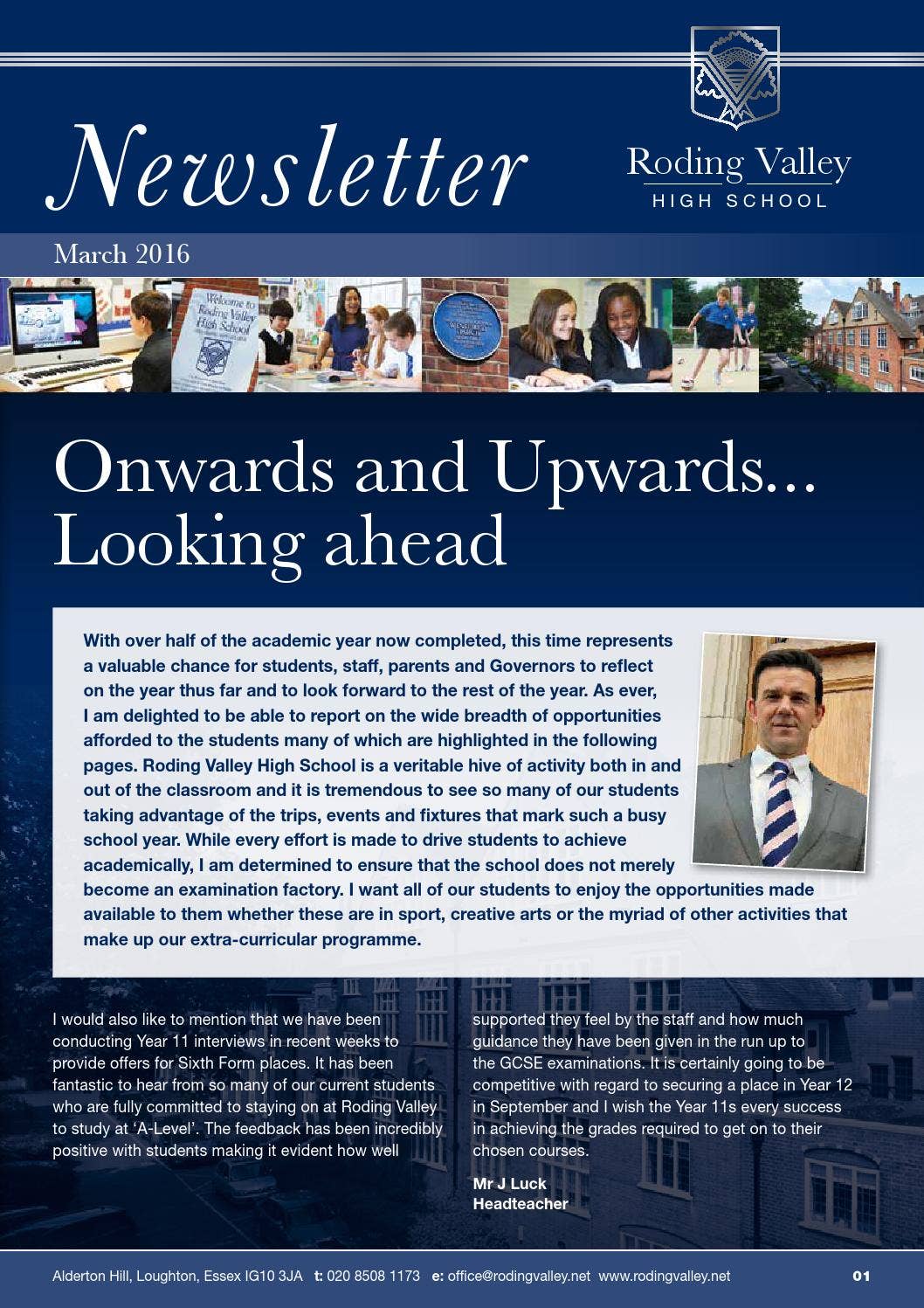 Roding Valley High School Newsletter March 16 by Roding Valley High ...