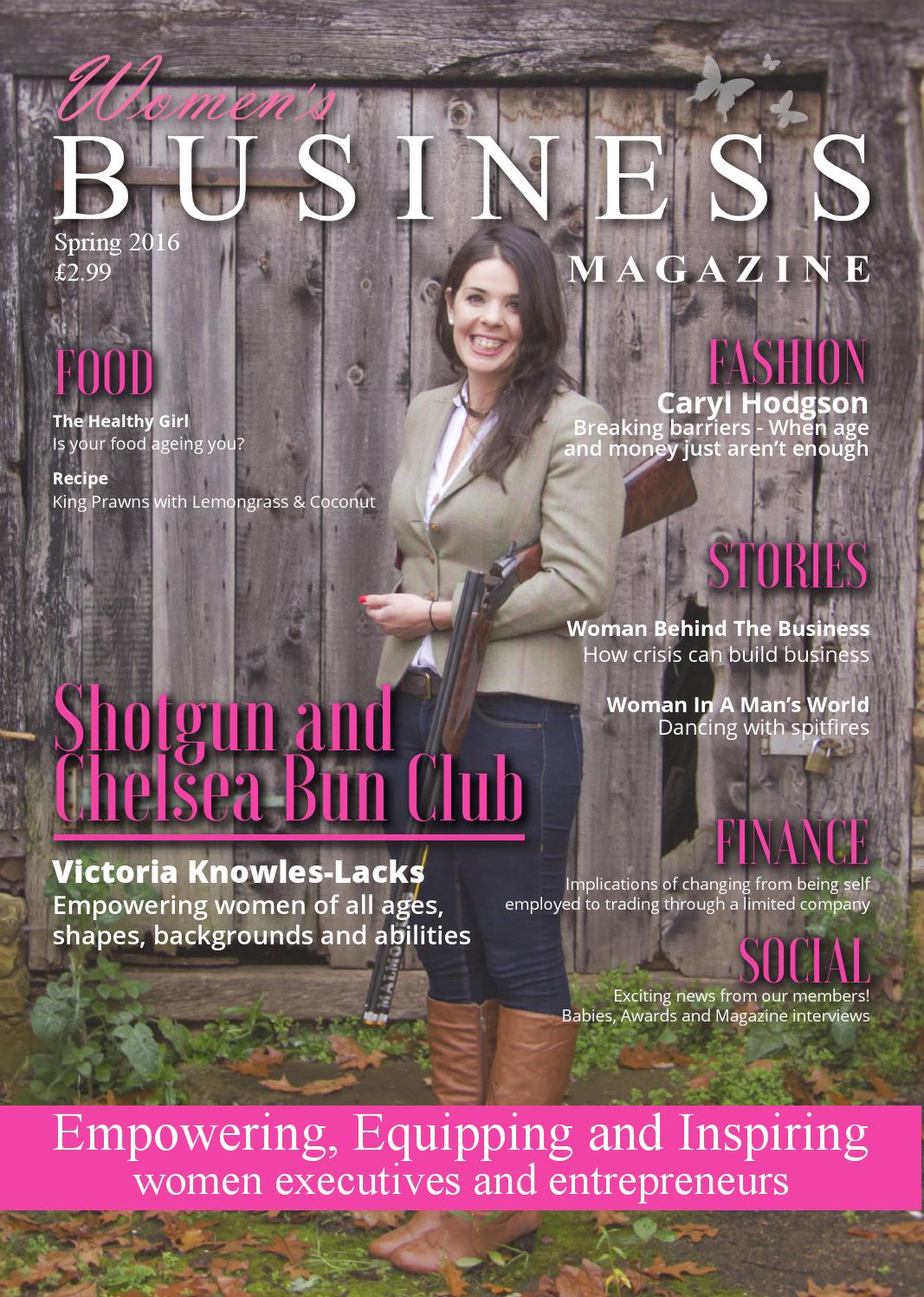 Women's Business Magazine Spring 2016 by Women's Business Club - Issuu