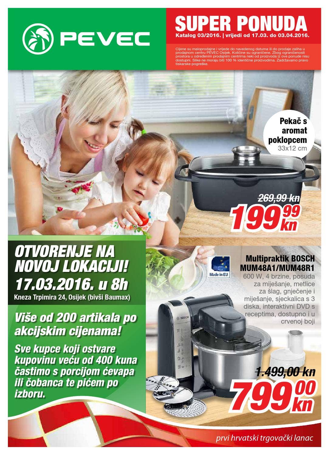 Pevec Osijek katalog od 17.03.-03.04.2016. by Catalog.rs - Issuu