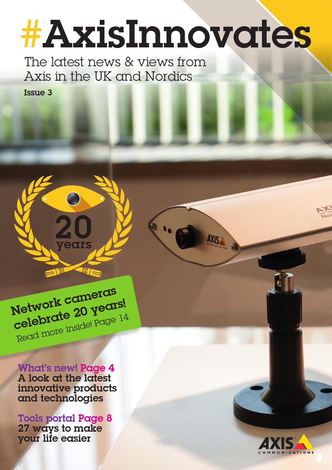 Axisinnovates march2016 by Axis Communications - Issuu