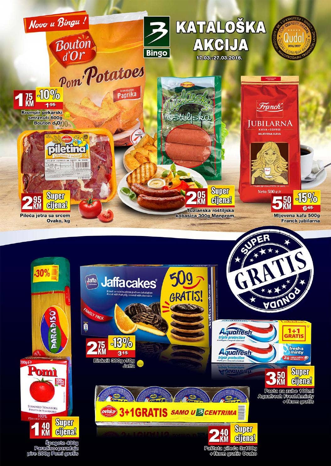 Bingo katalog akcija od 17.-27.03.2016. by Bakmaz, Boso, NTL - Issuu