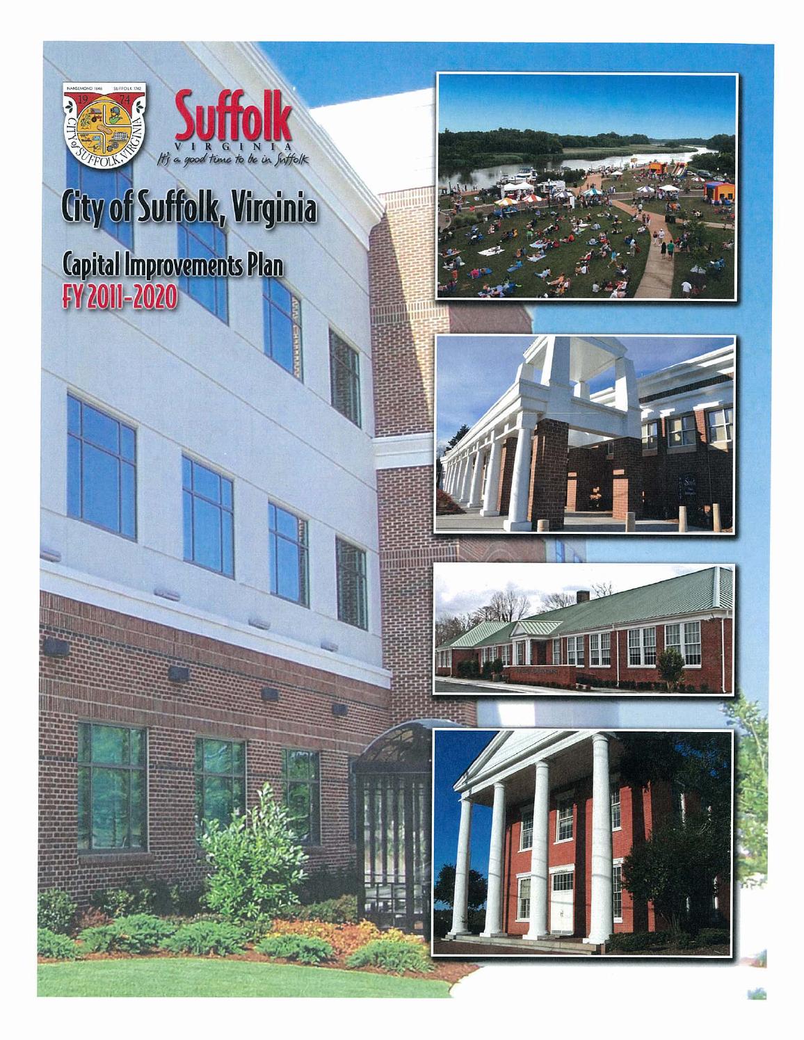 FY 2011-2020 Adopted Capital Improvement Plan by City of Suffolk ...