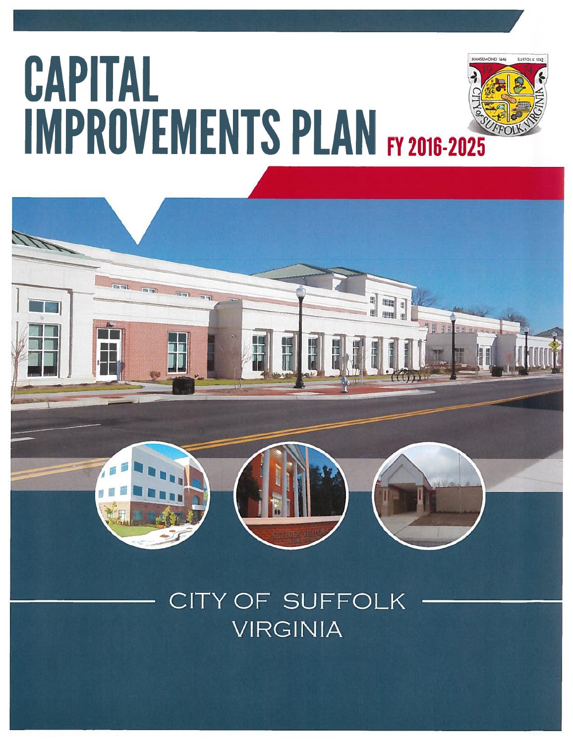FY 2016-2025 Adopted Capital Improvement Plan by City of Suffolk ...