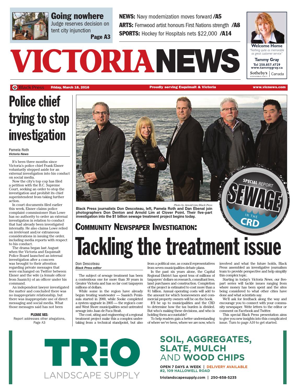 Victoria News, March 18, 2016 by Black Press Media Group - Issuu