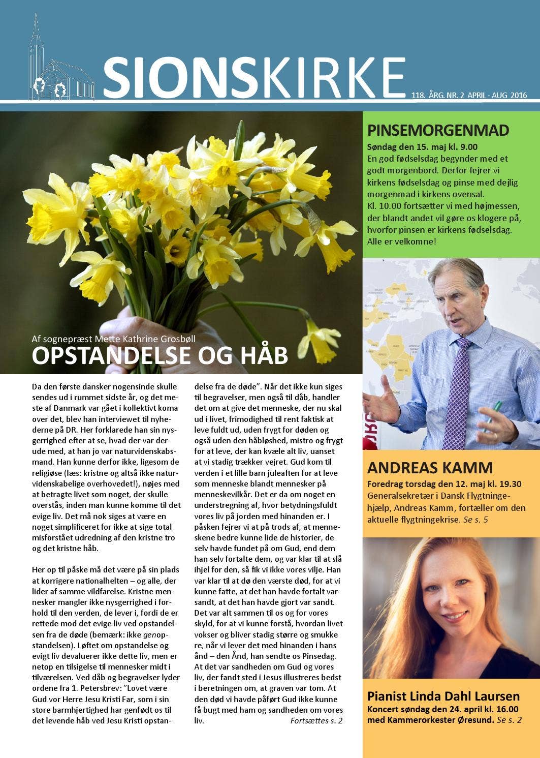 Sions Kirkeblad 2 2016 by Nina Bock Rasmussen - Issuu