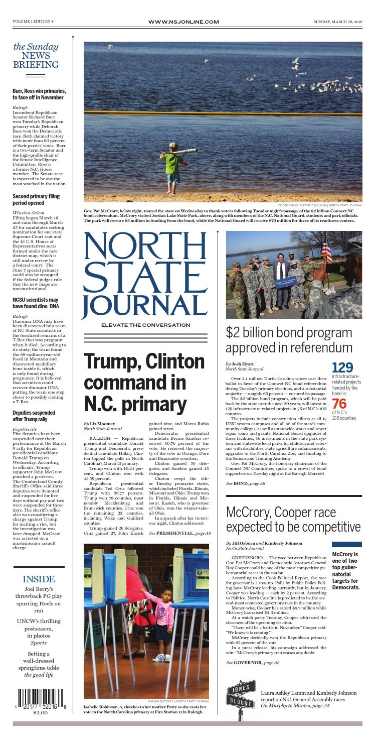 North State Journal - Vol 1 Issue 4 by North State Journal - Issuu