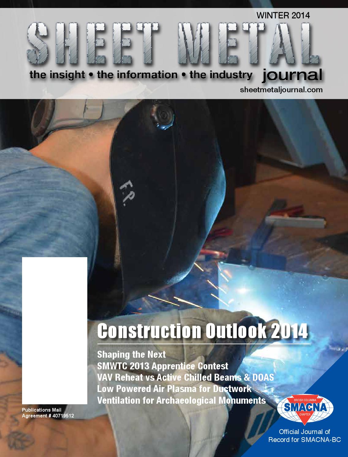 Sheet Metal Journal Winter 2014 by Sheet Metal Journal - Issuu