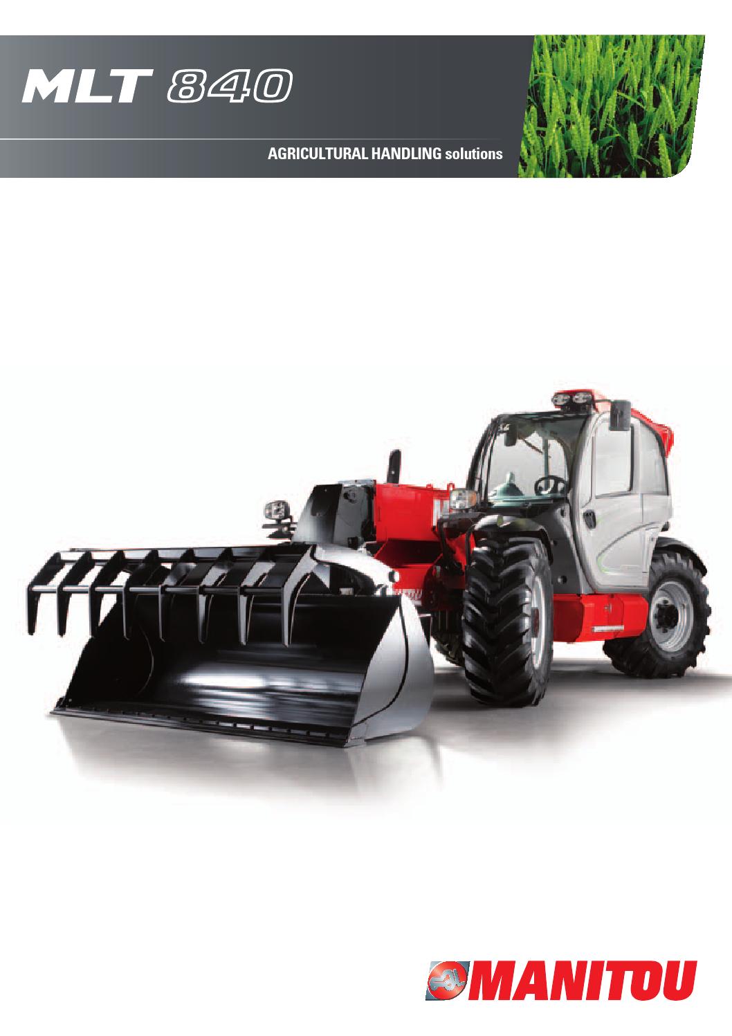 Manitou MLT-X 840 Telehandler by Giltrap AgriZone - Issuu