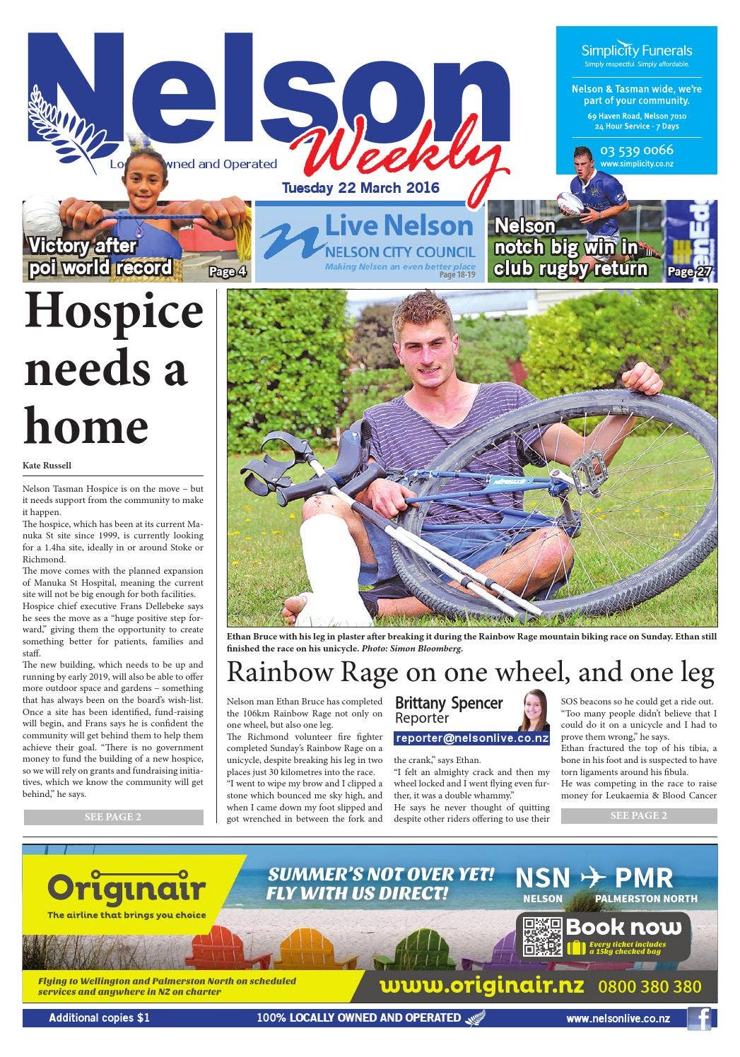 March 22 2016 nelson weekly 36pgs web by Top South Media - Issuu