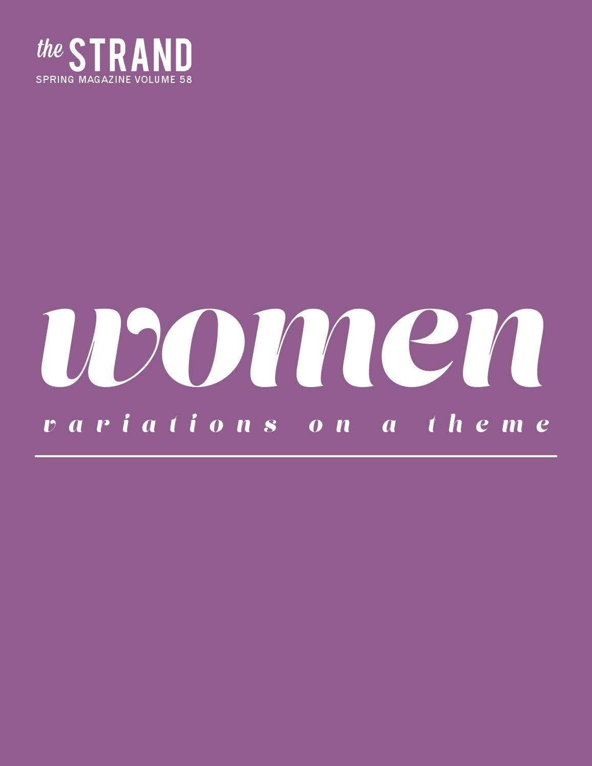 Women: Variations on a Theme by The Strand - Issuu