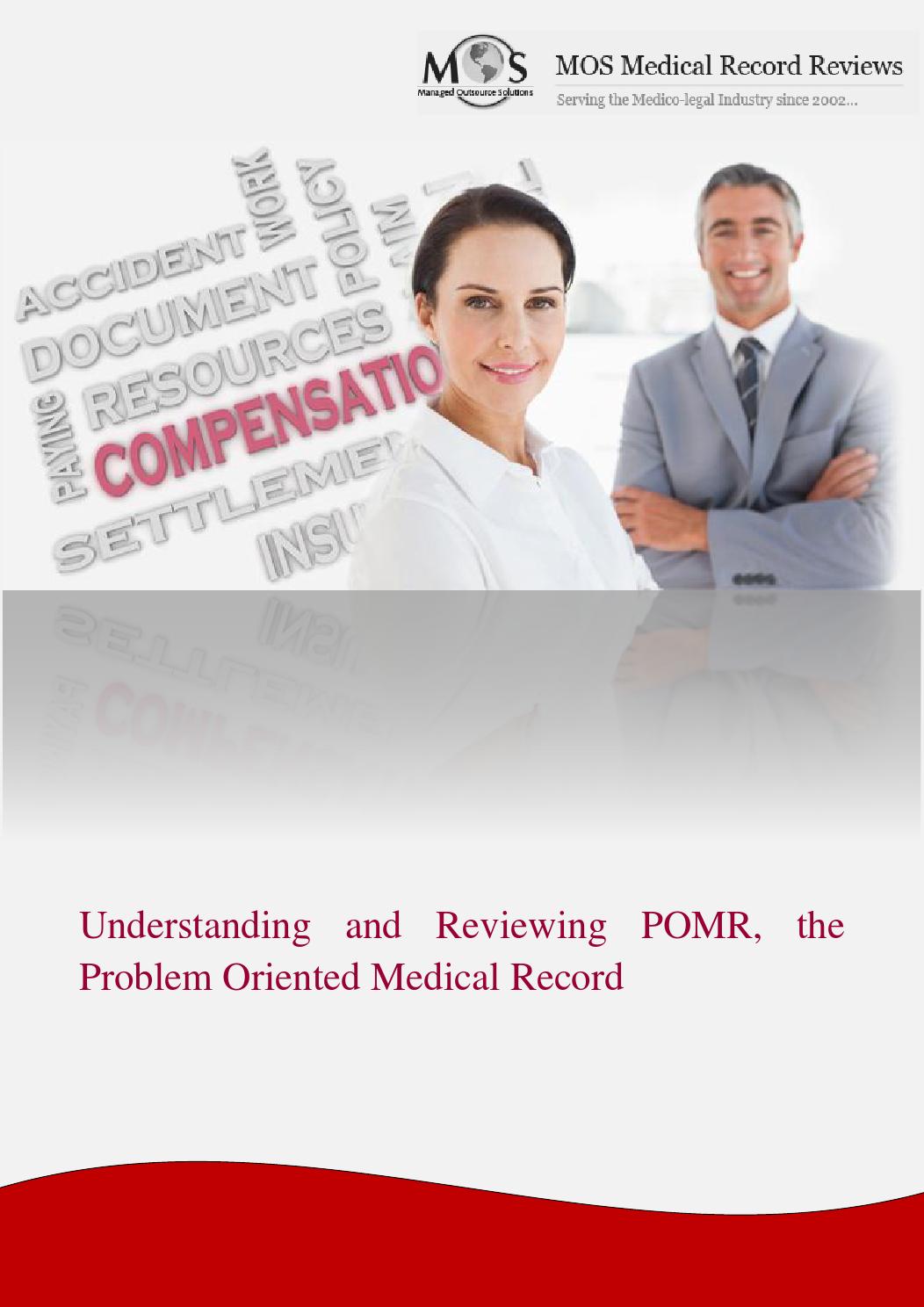 Understanding and Reviewing POMR, the Problem Oriented Medical Record ...