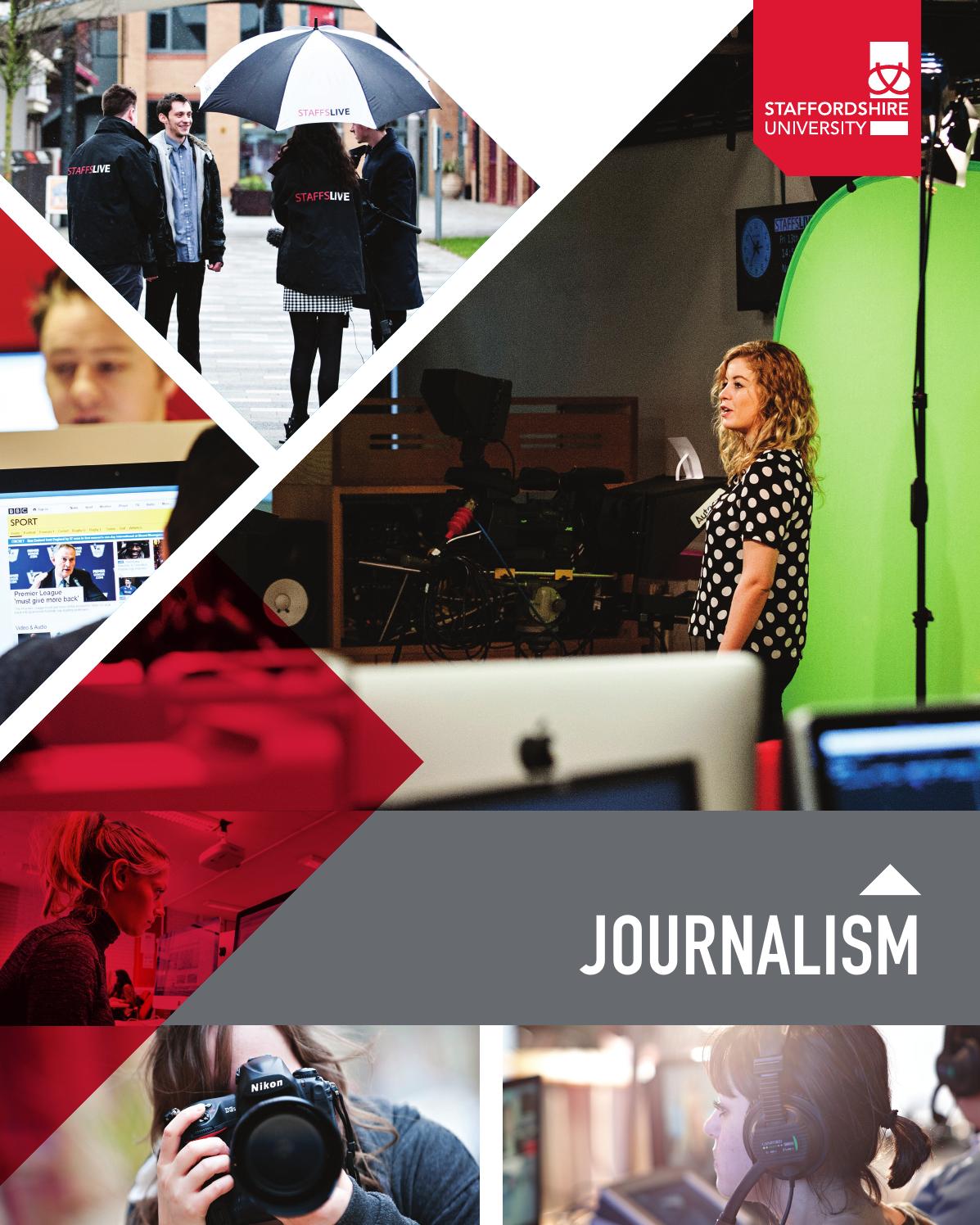 Journalism (Undergraduate) by Staffordshire University - Issuu