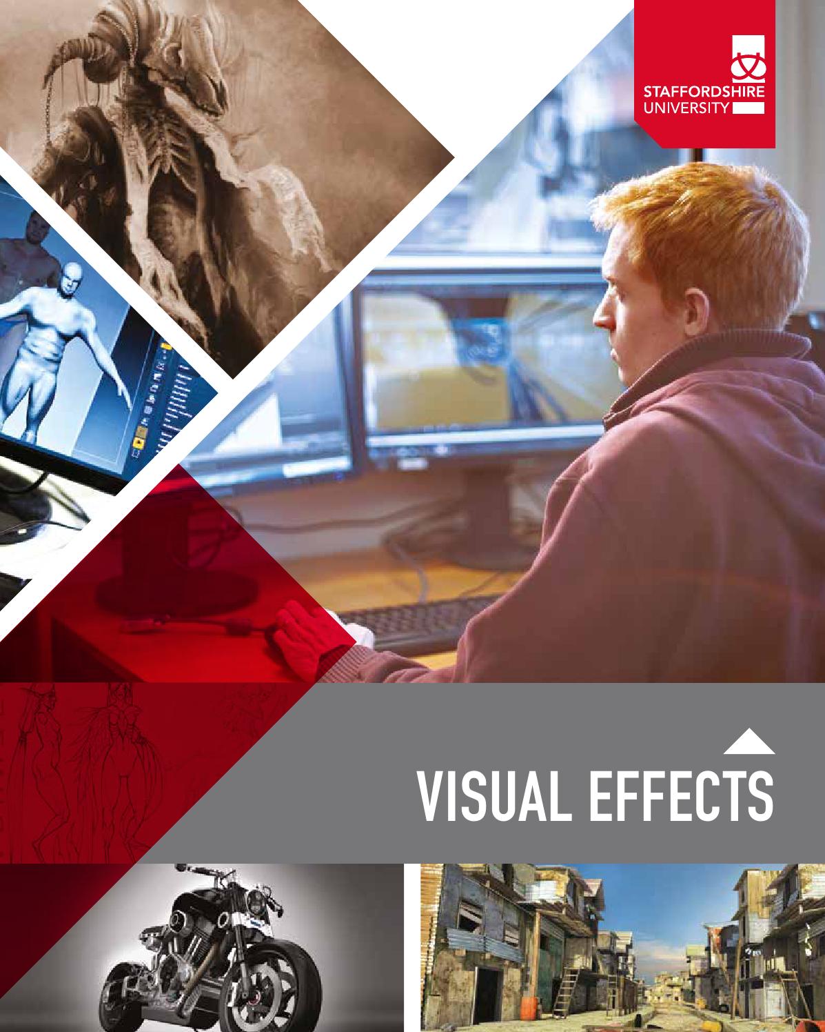 Visual Effects (Undergraduate) by Staffordshire University - Issuu