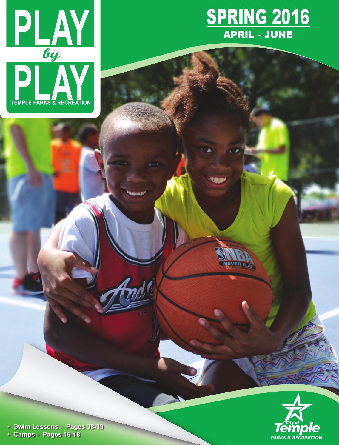 Play by Play Spring 2016 by City of Temple - Issuu