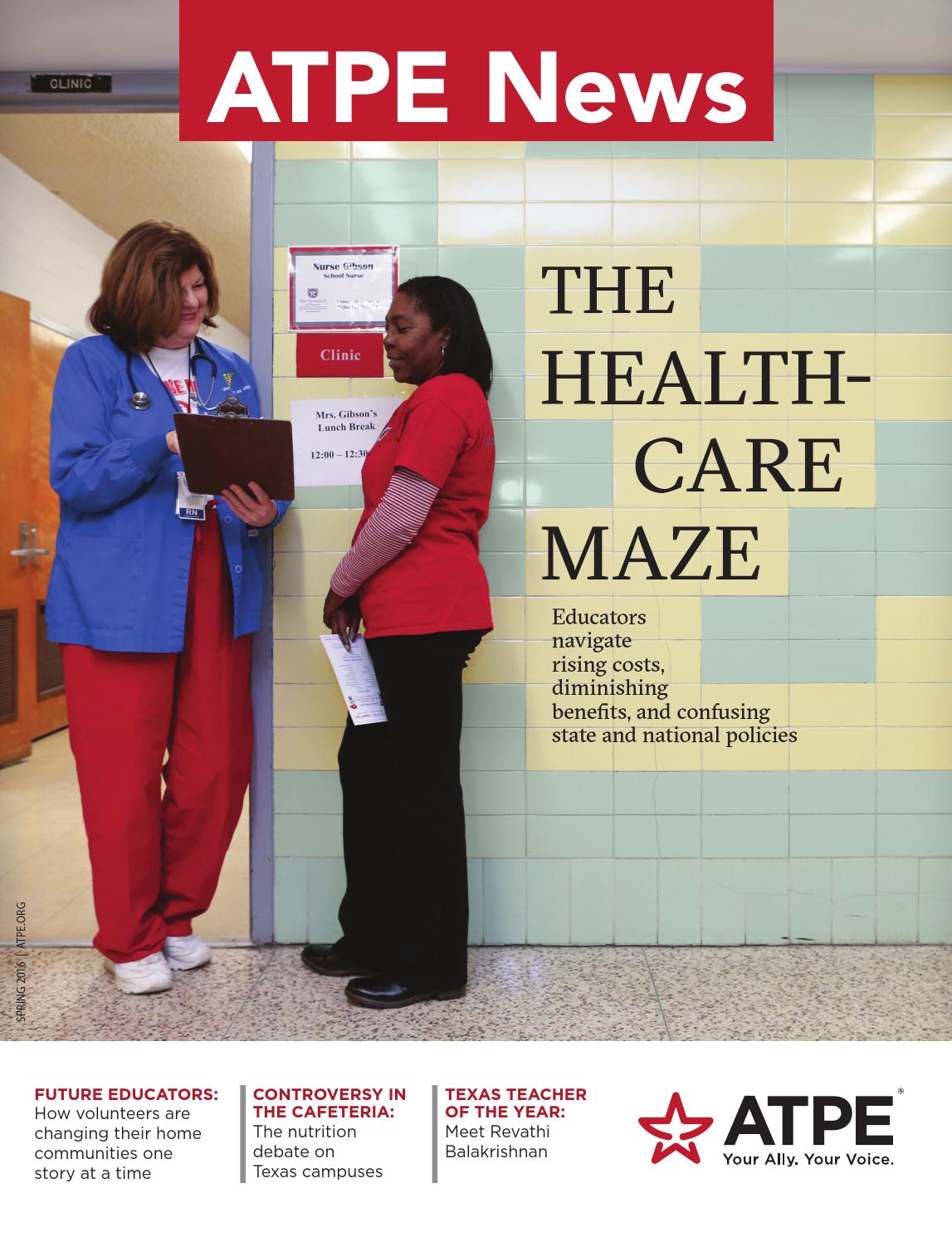 Spring 2016 ATPE News by Association of Texas Professional Educators ...