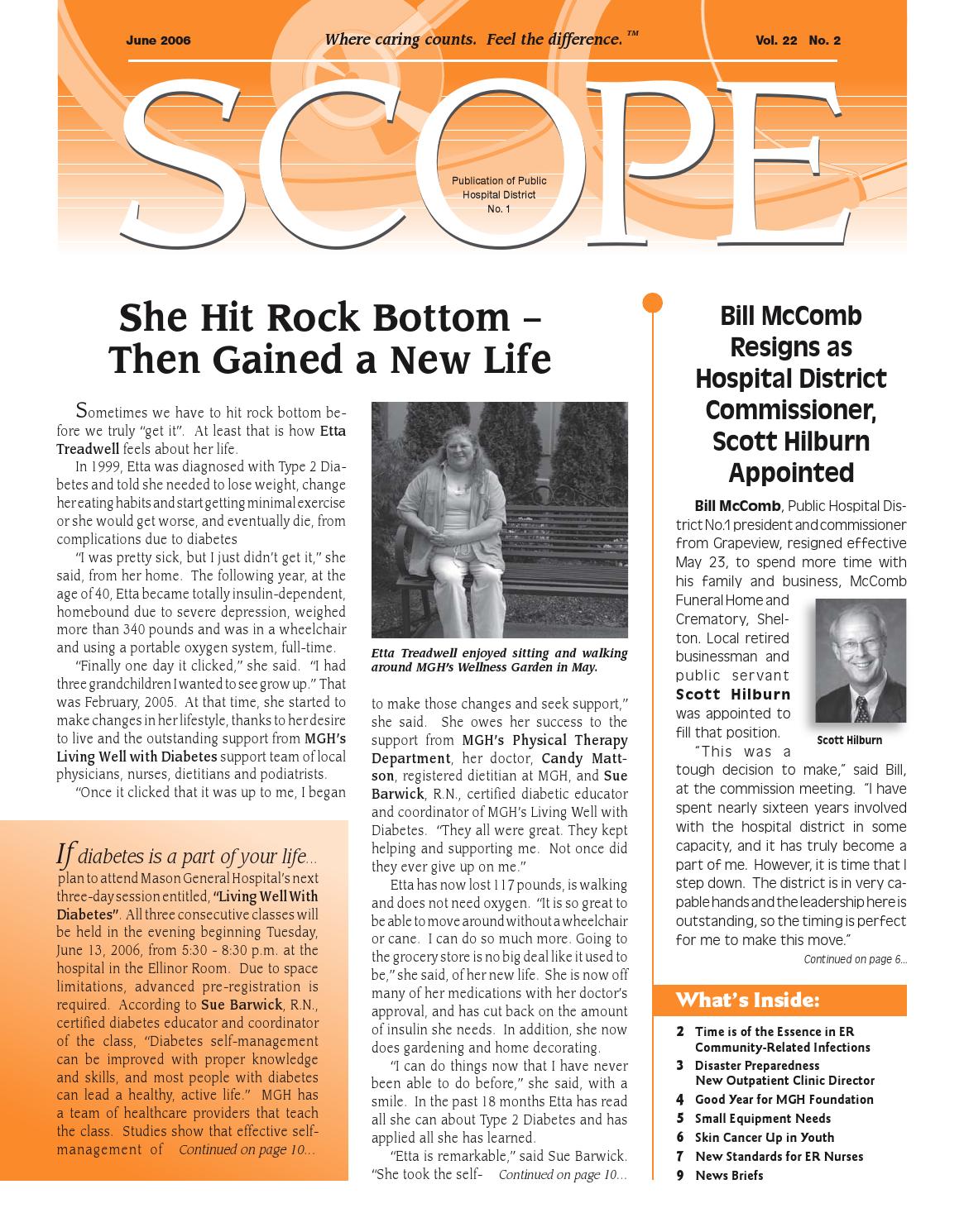 SCOPE Magazine June 2006 by Mason Health - Issuu