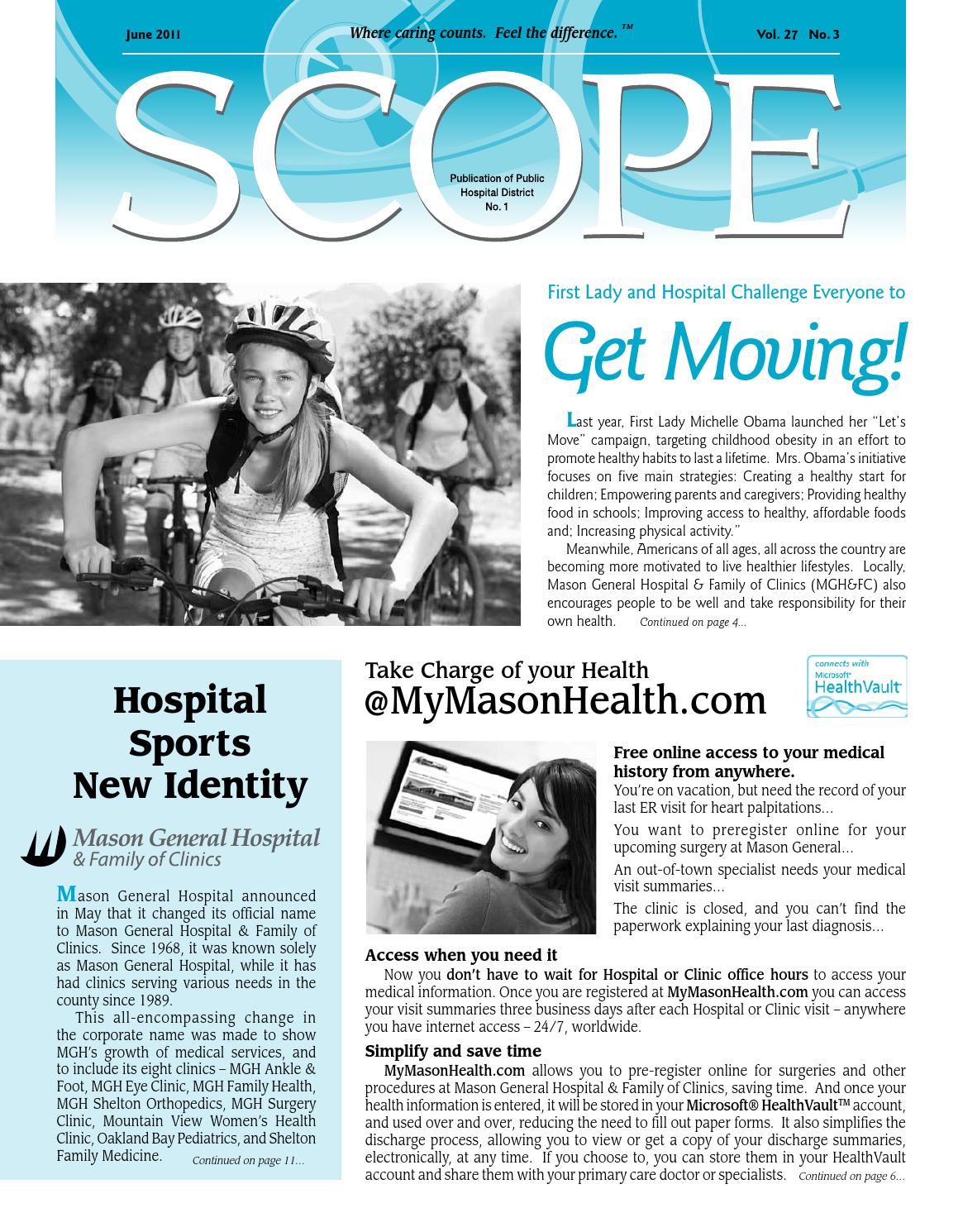 SCOPE Magazine June 2011 by Mason Health - Issuu