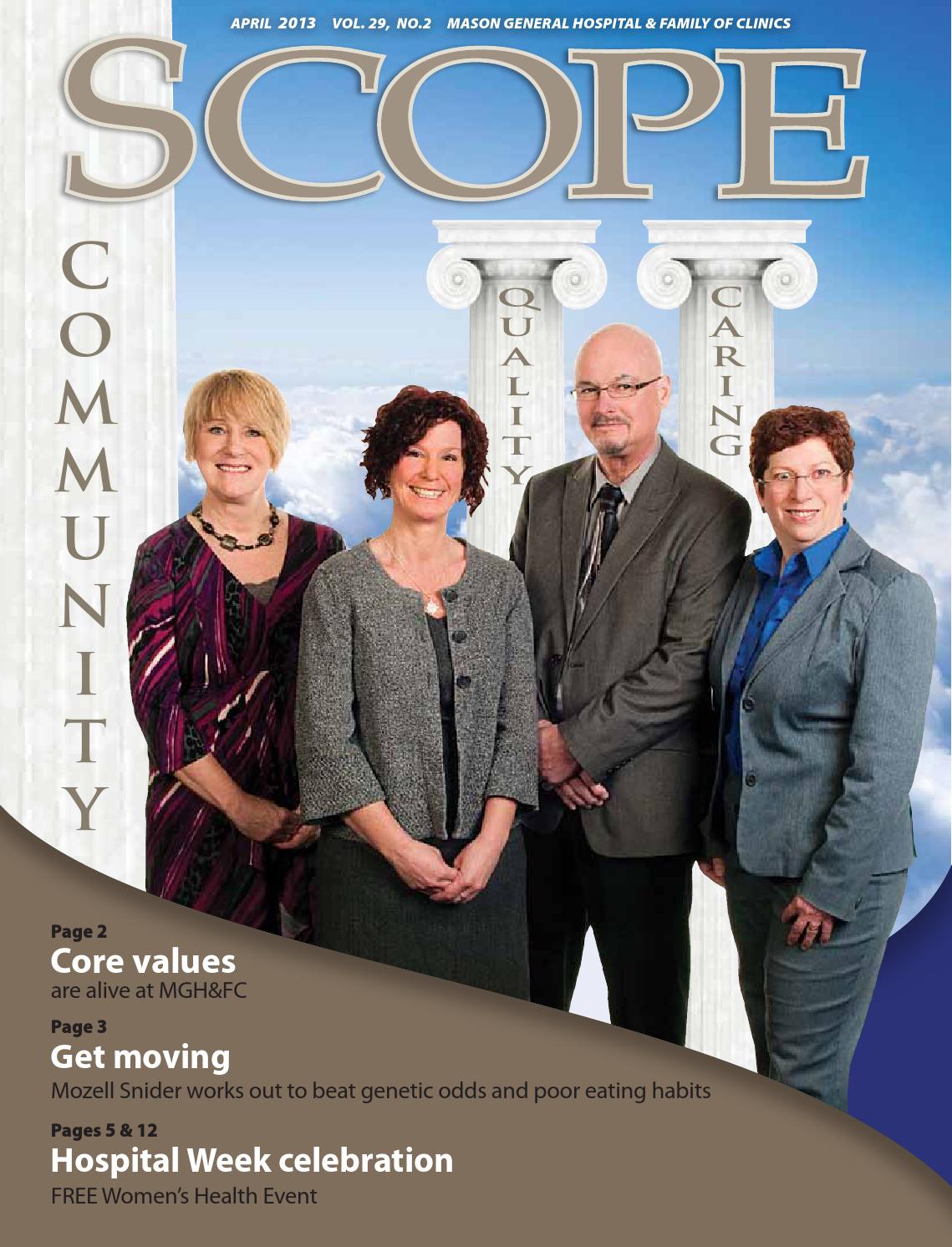 SCOPE Magazine April 2013 by Mason Health - Issuu