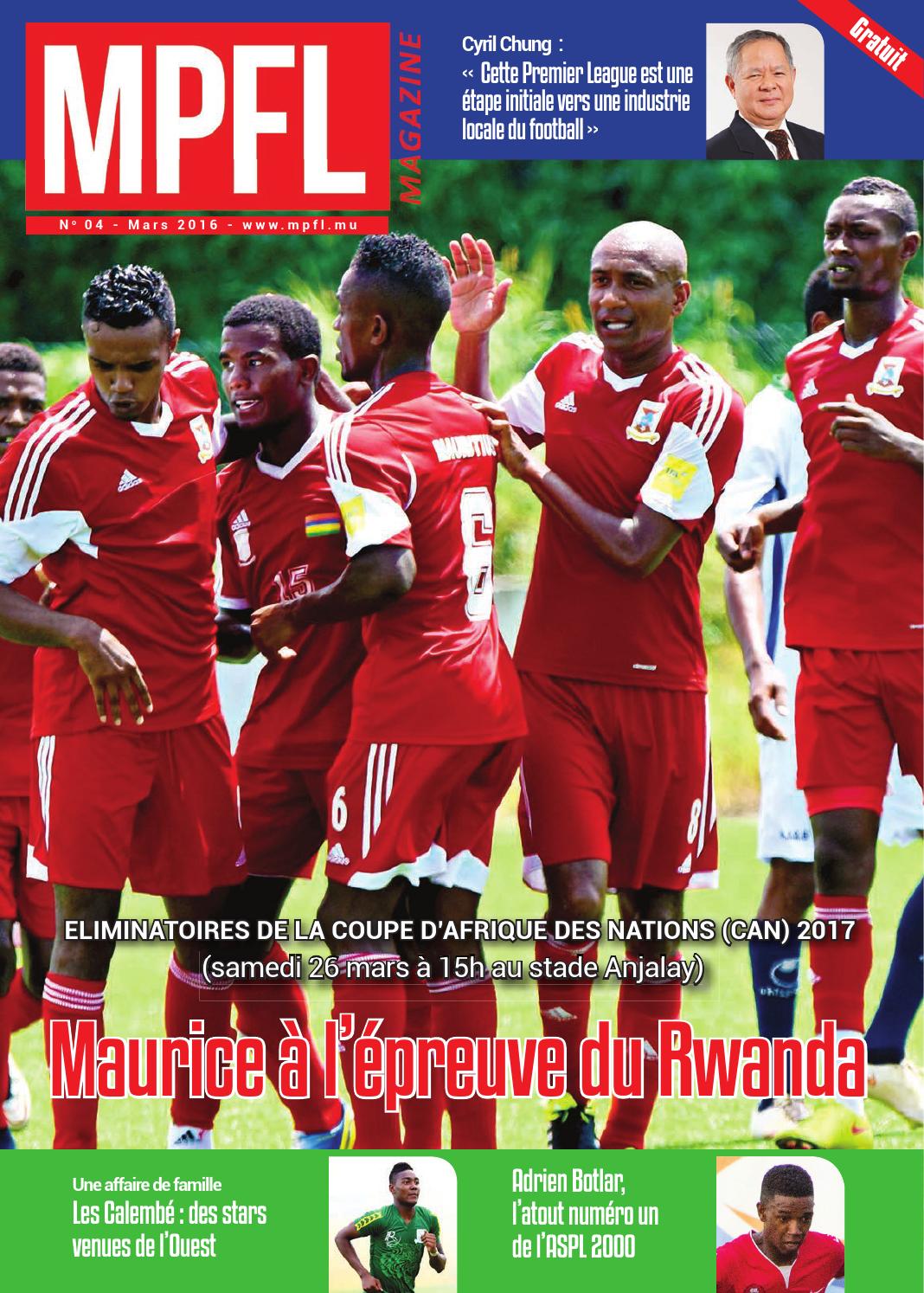 mpfl.mu - MPFL Magazine No.4 by Mauritius Professional Football League ...