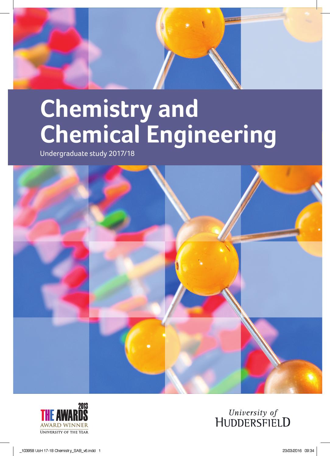 Chemistry and Chemical Engineering 2017/18 Undergraduate Guide by ...