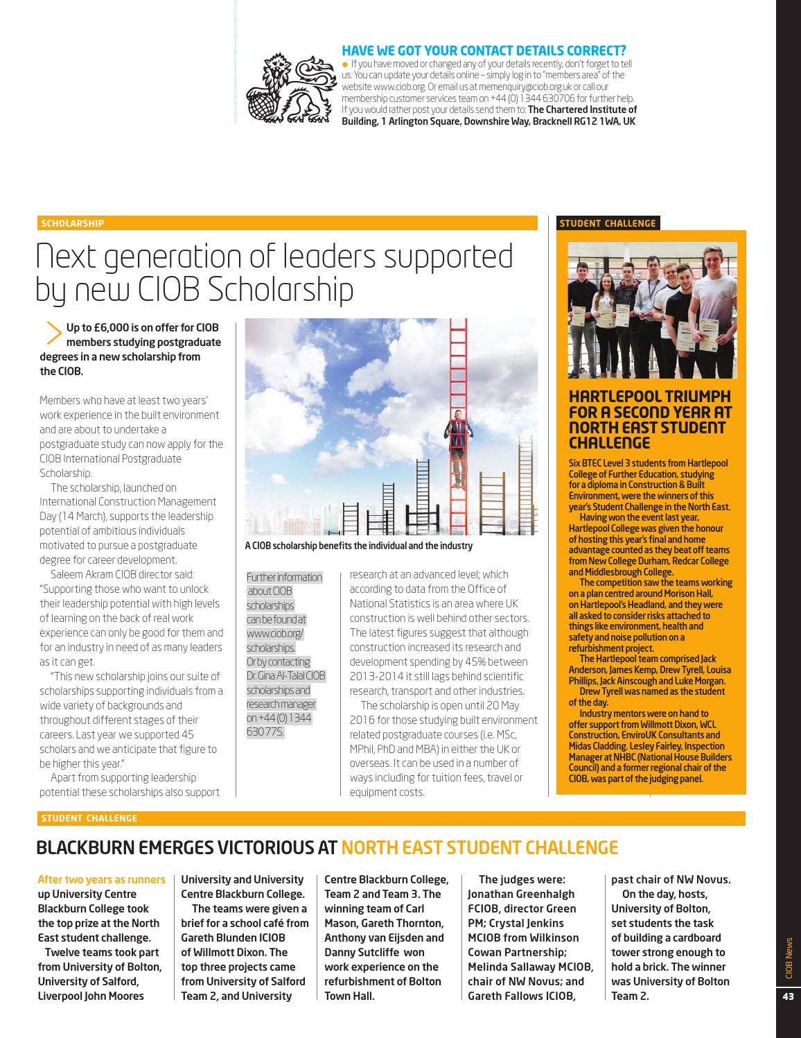 Construction Manager Magazine April 2016 by Construction Management - Issuu