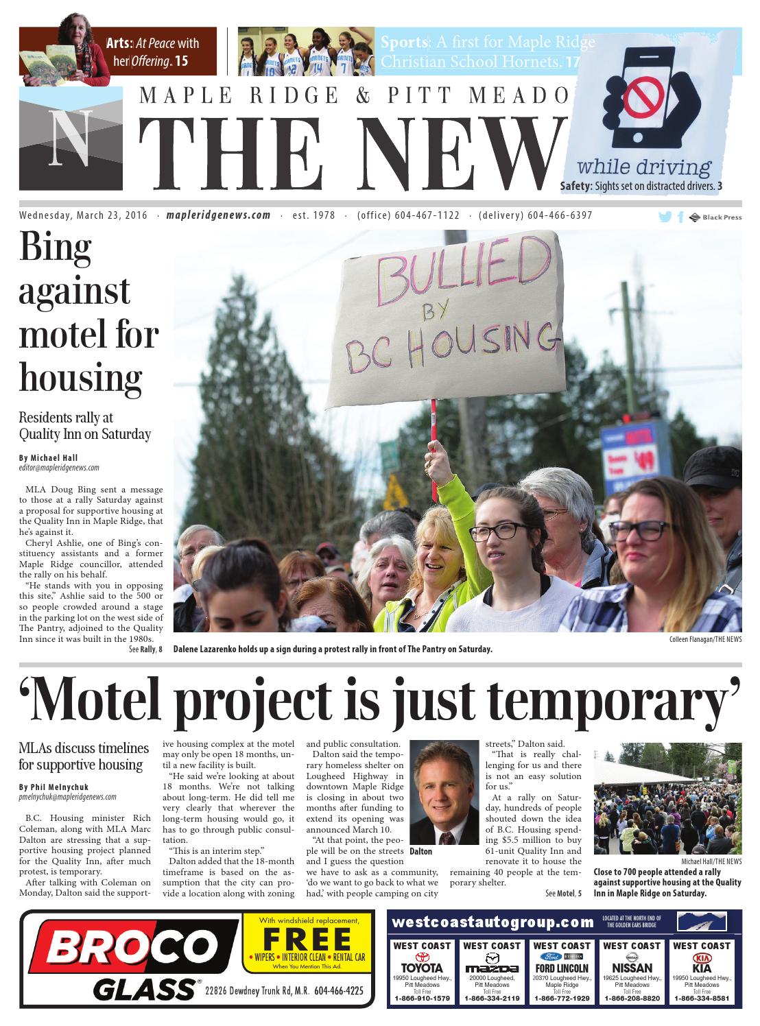 Maple Ridge News, March 23, 2016 by Black Press Media Group - Issuu