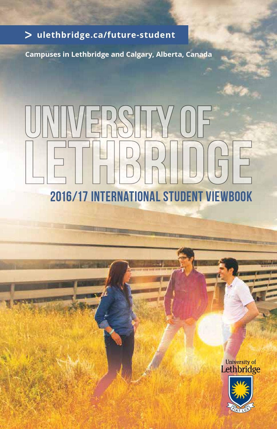International Viewbook 2016-2017 by University of Lethbridge - Issuu