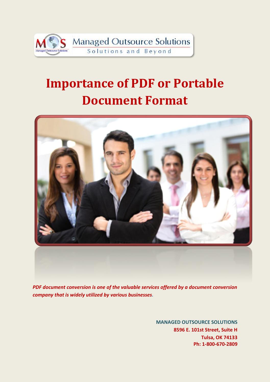 importance-of-pdf-or-portable-document-format-by-managed-outsource