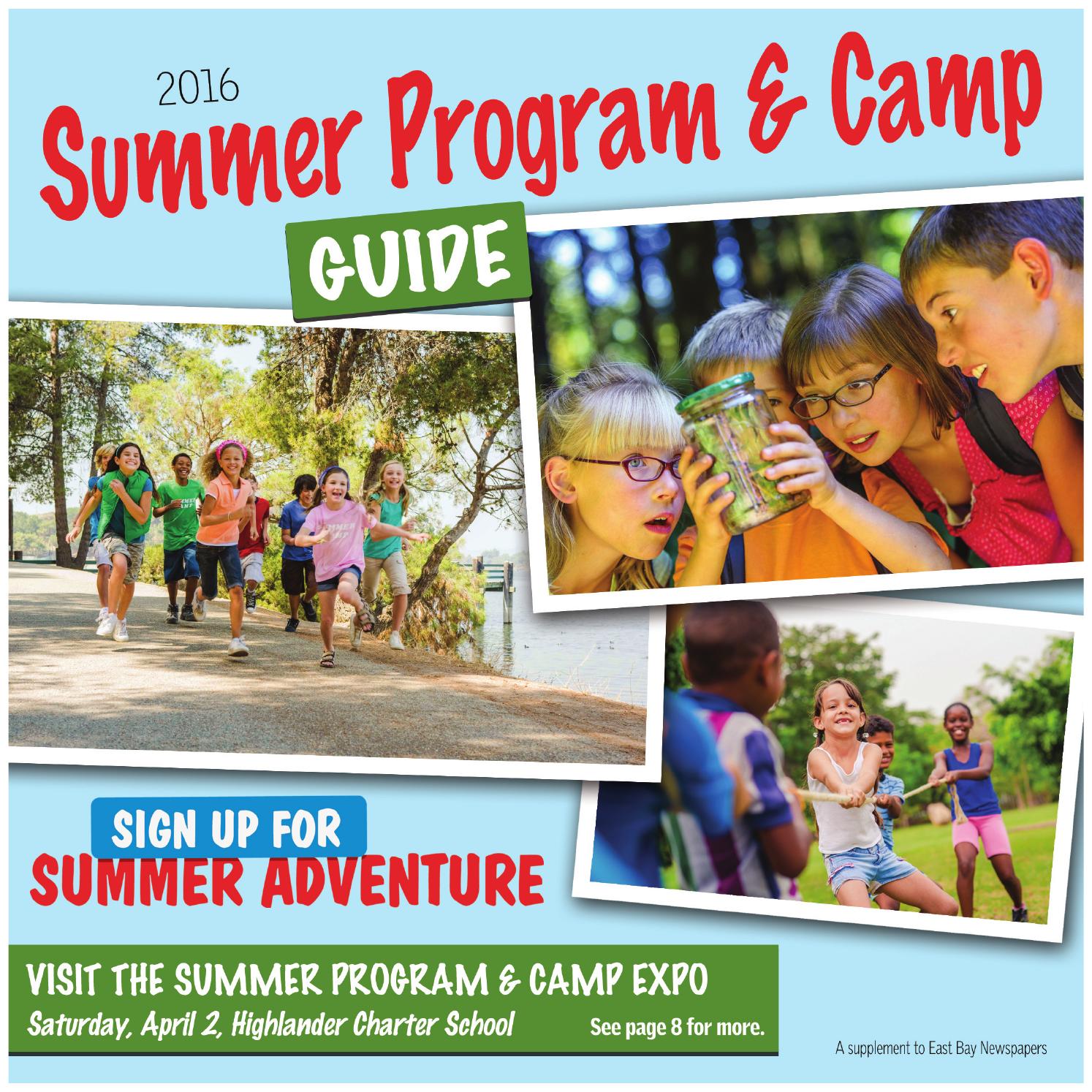 Summer Program & Camp Guide 2016 by East Bay Media Group - Issuu