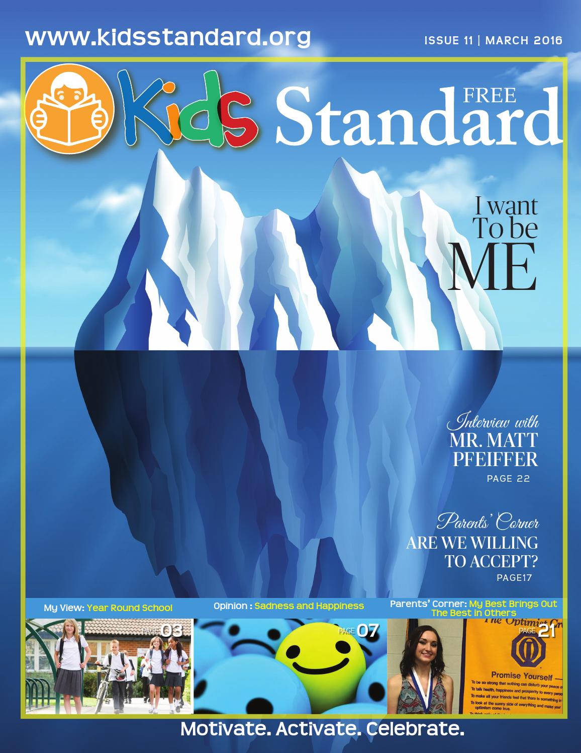Kids Standard March 2016 issue by Kids Standard - Issuu
