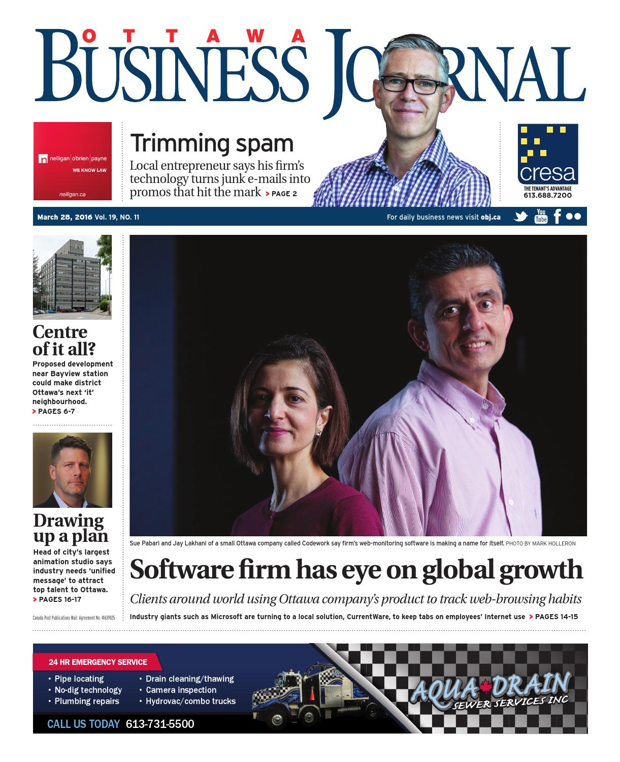 Ottawa Business Journal 20160328 by Great River Media inc. - Issuu