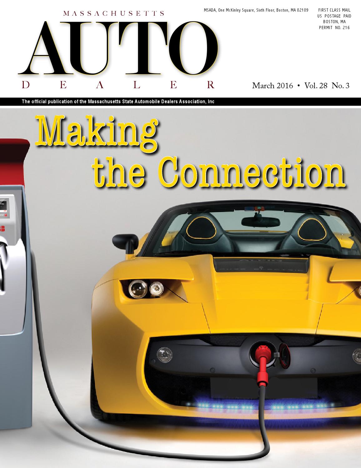 March 2016 Auto Dealer Magazine by Massachusetts State Automobile ...