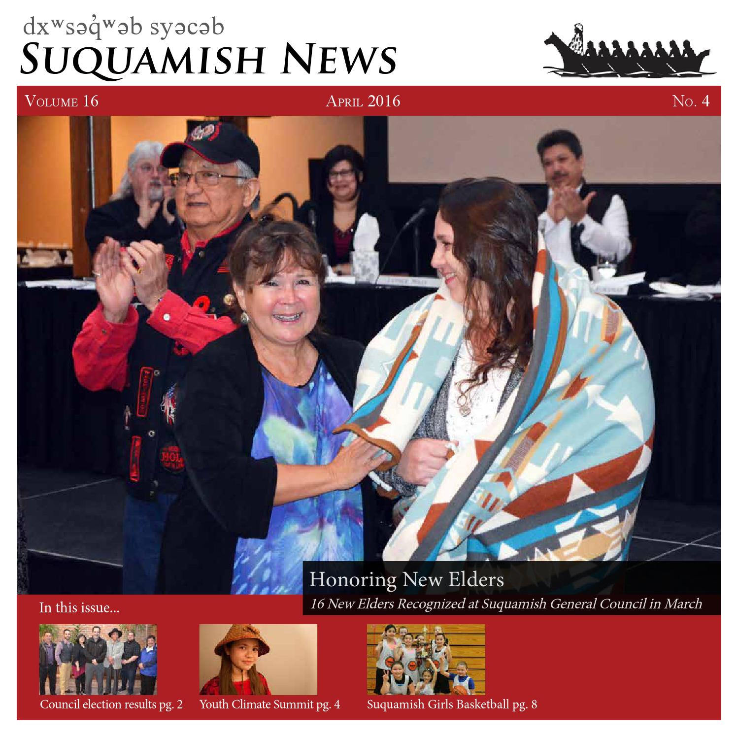 Suquamish News, April 2016 by Suquamish Tribe - Issuu