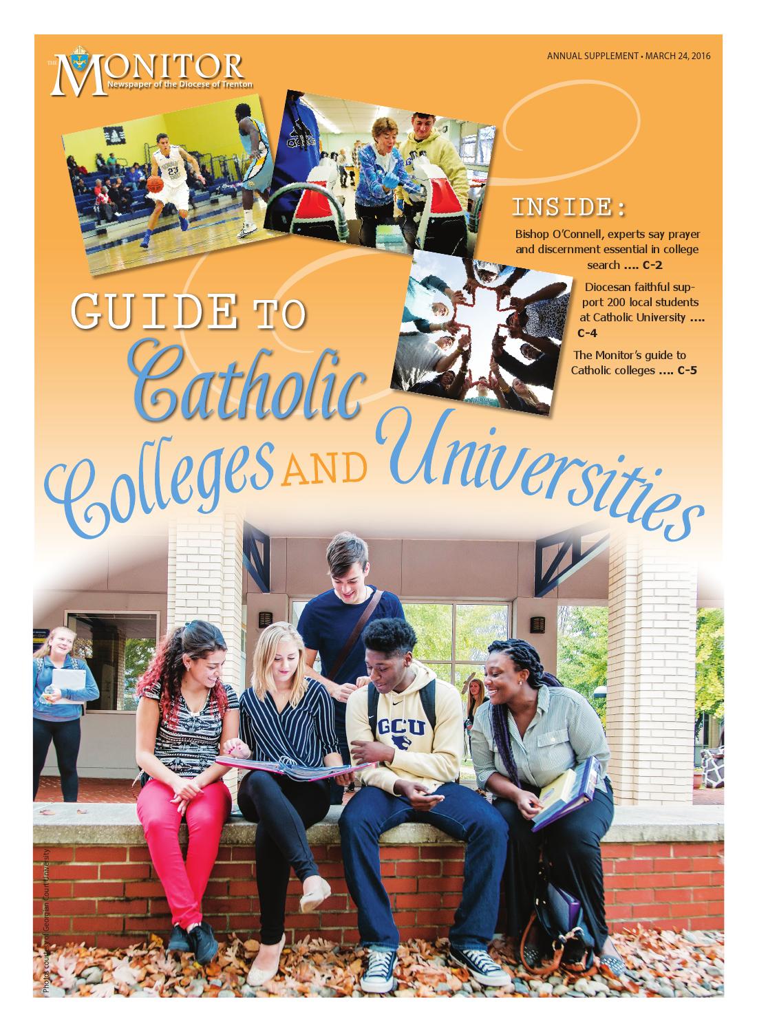 2016 Catholic Colleges & Universities Guide by Diocese of Trenton - Issuu