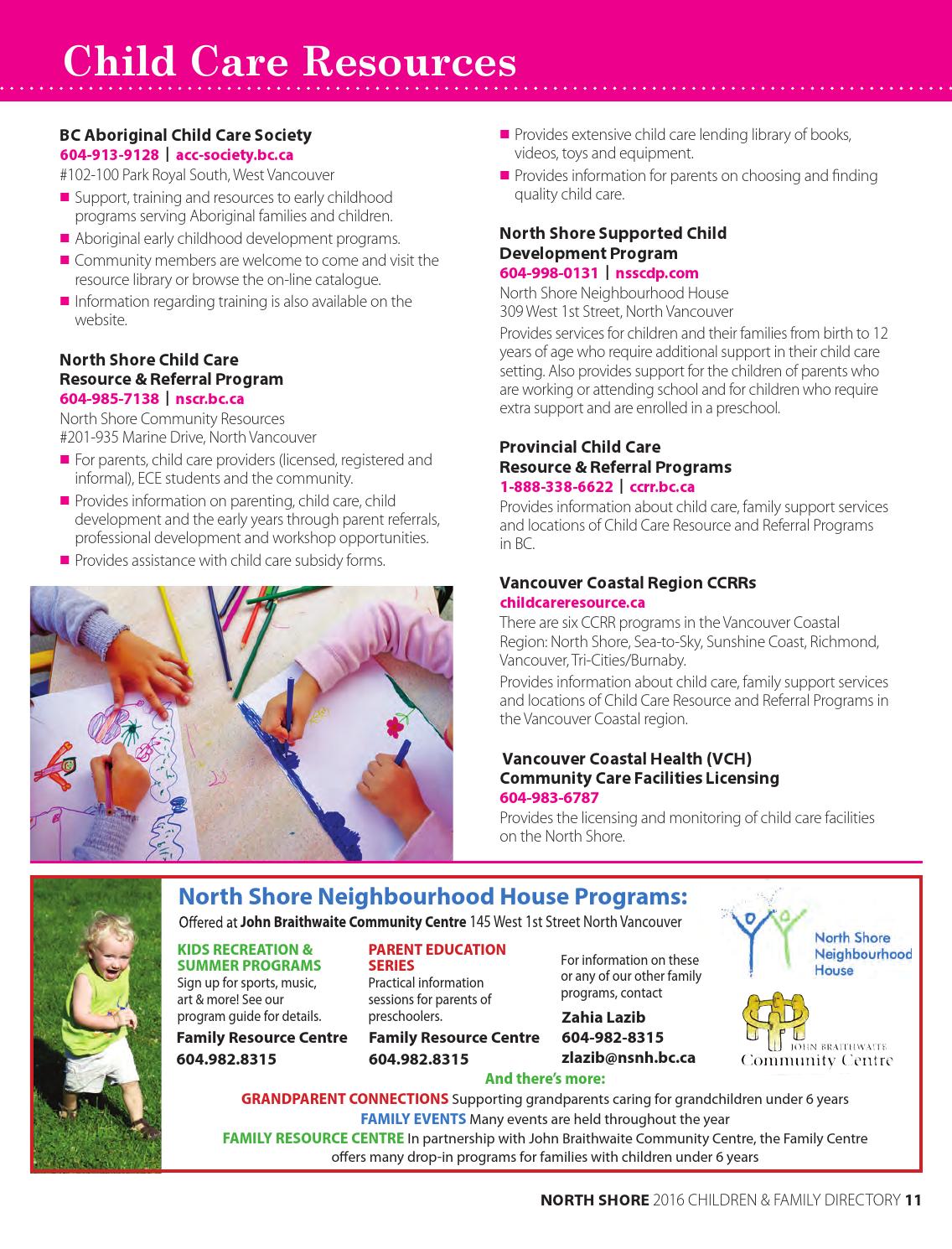 Children & family directory 2016 by NSN Features - Issuu