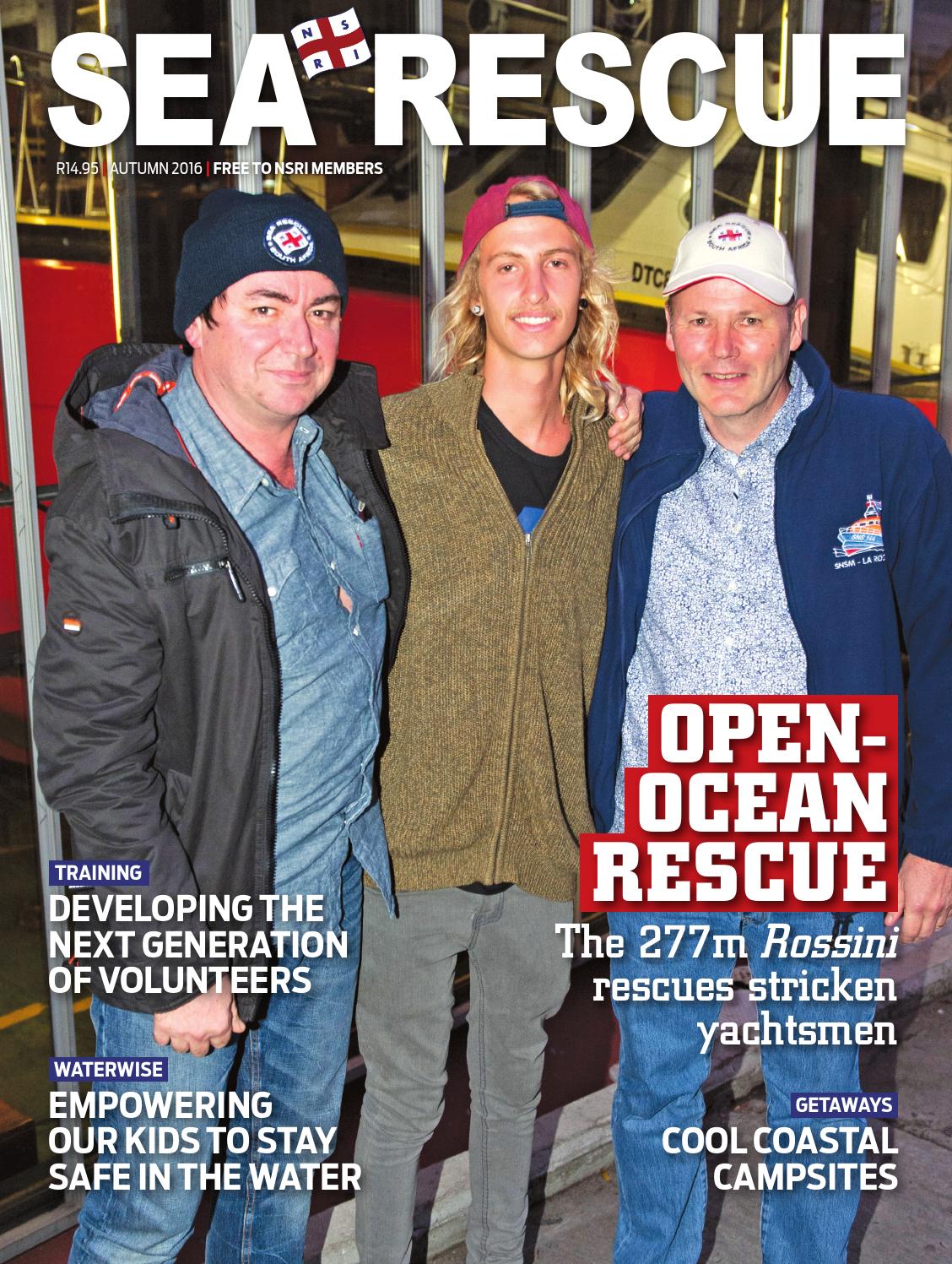 NSRI Sea Rescue Magazine Autumn 2016 by The Publishing Partnership - Issuu