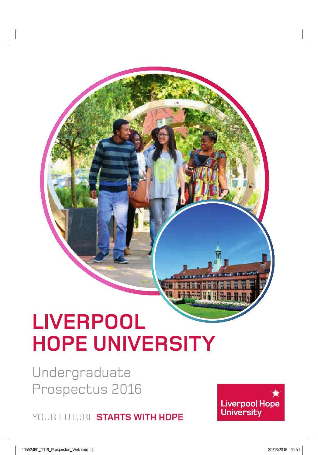 Liverpool Hope University Undergraduate Prospectus 2016 by Liverpool ...